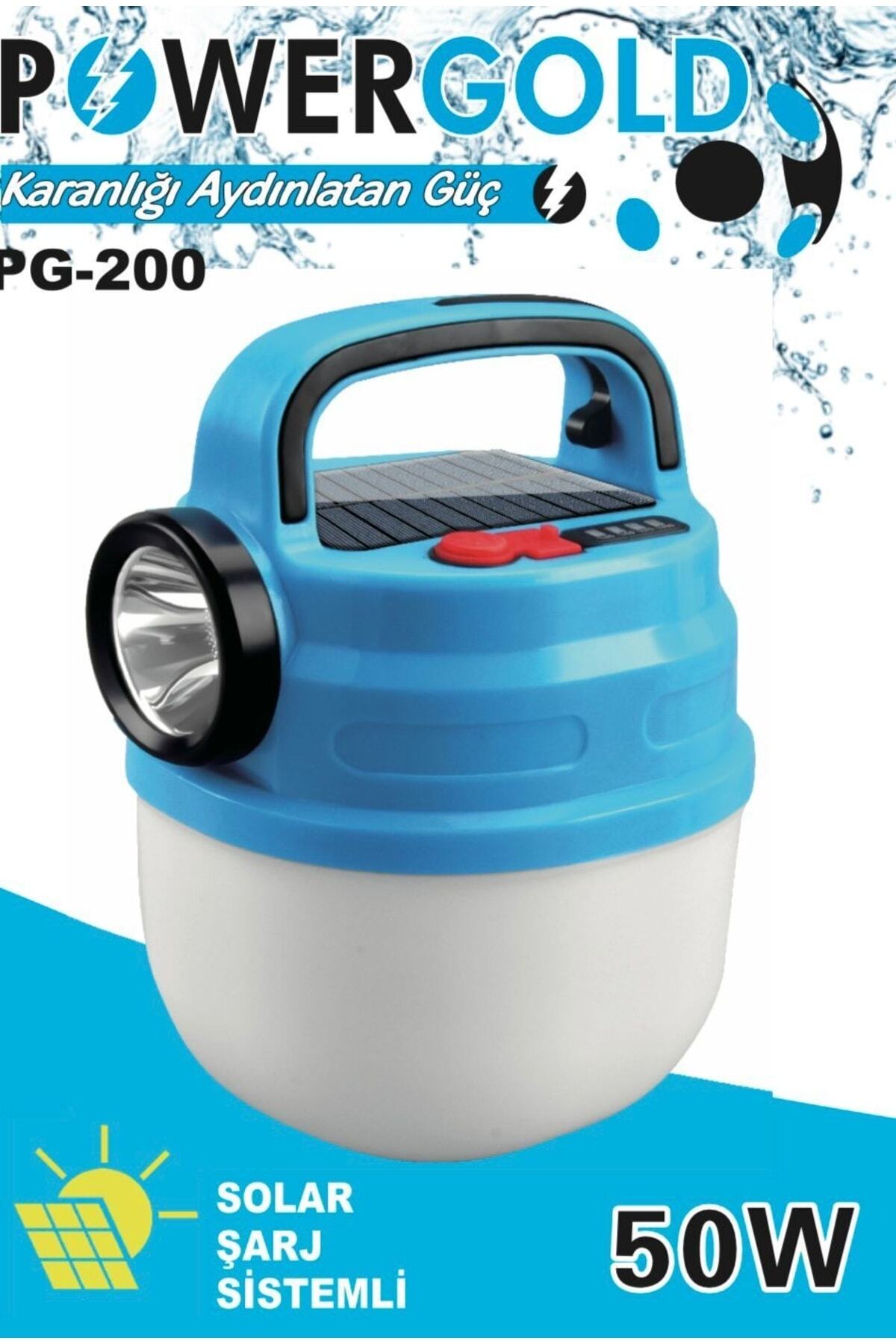 powerdex Profesyonel 50w Solar Sistemli Kamp Lambası Led Ampul Fiyatı ...