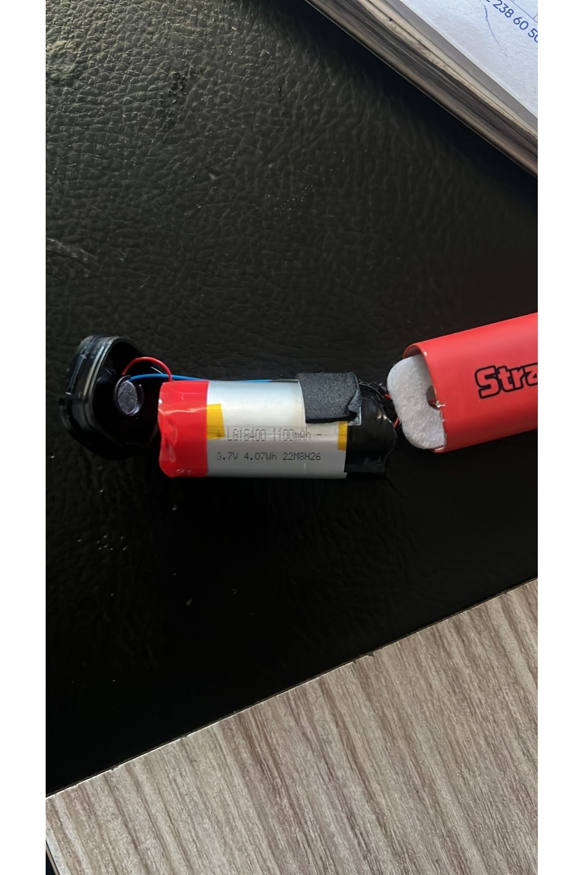 Samsung 1 Adet 18400 Pil 18400 Batarya 1300mah Puff Pili Elektronik ...