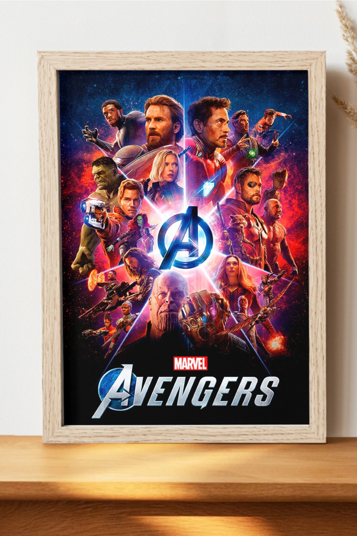 Luna Marissa Marvel Avengers Poster - Çerçevesiz Kalın Kağıt Oyun ...