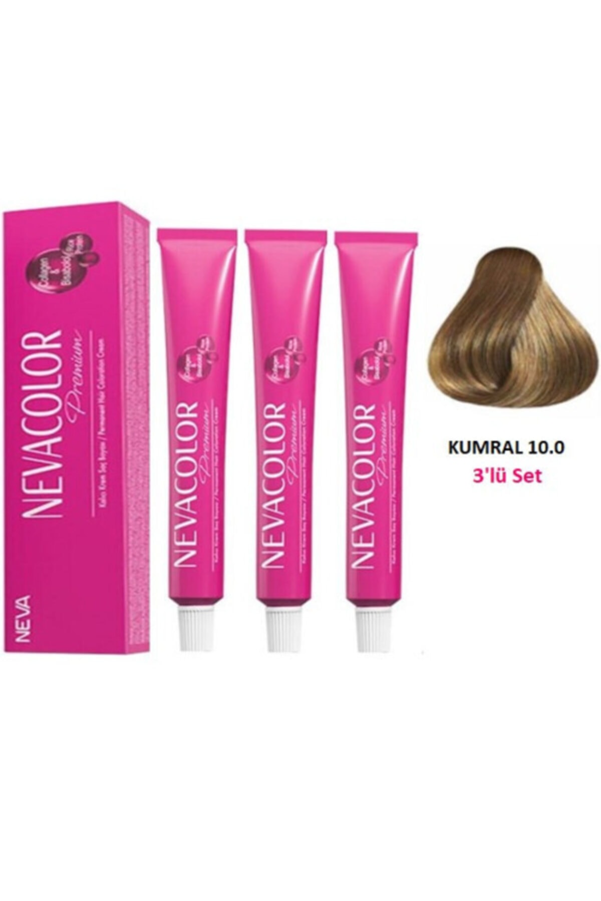 Neva Color 7.0 Kumral Saç Boyası 3'lü Set Fiyatı, Yorumları - Trendyol
