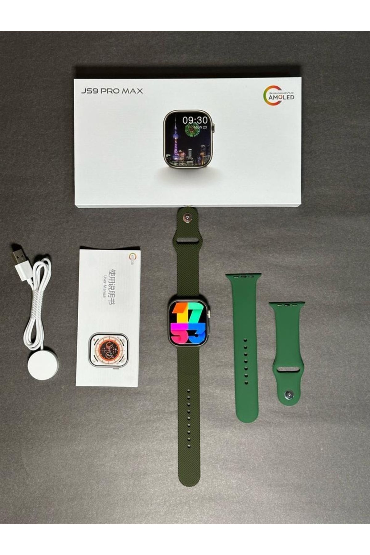 Wearfitpro Js9 Pro Max Watch 8 Series Full Amoled Ekran Kordon Kilitli ... Wearfitpro Js9 Pro Max Watch 8 Series Full Amoled Ekran Kordon Kilitli ...