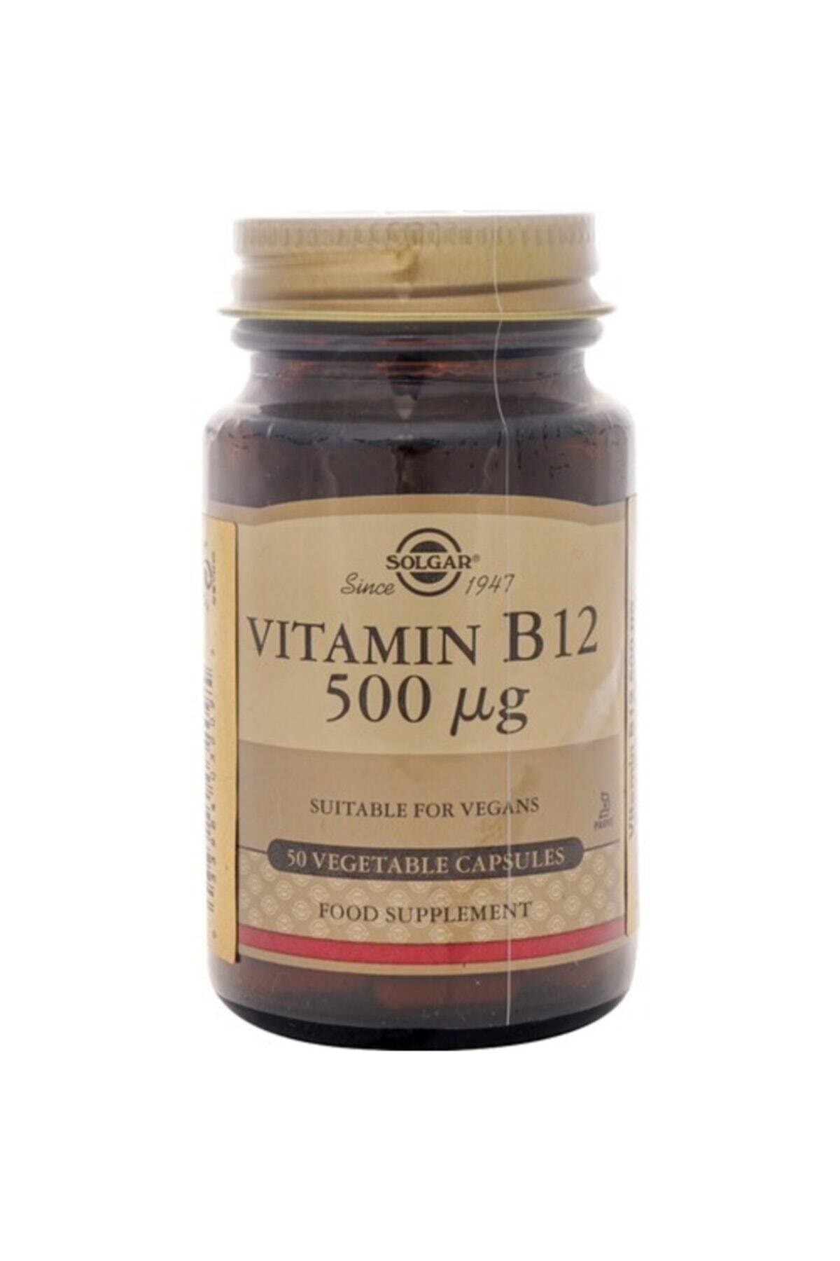 Solgar Vit B- 12 500mg 50 Kapsül Fiyatı, Yorumları - Trendyol