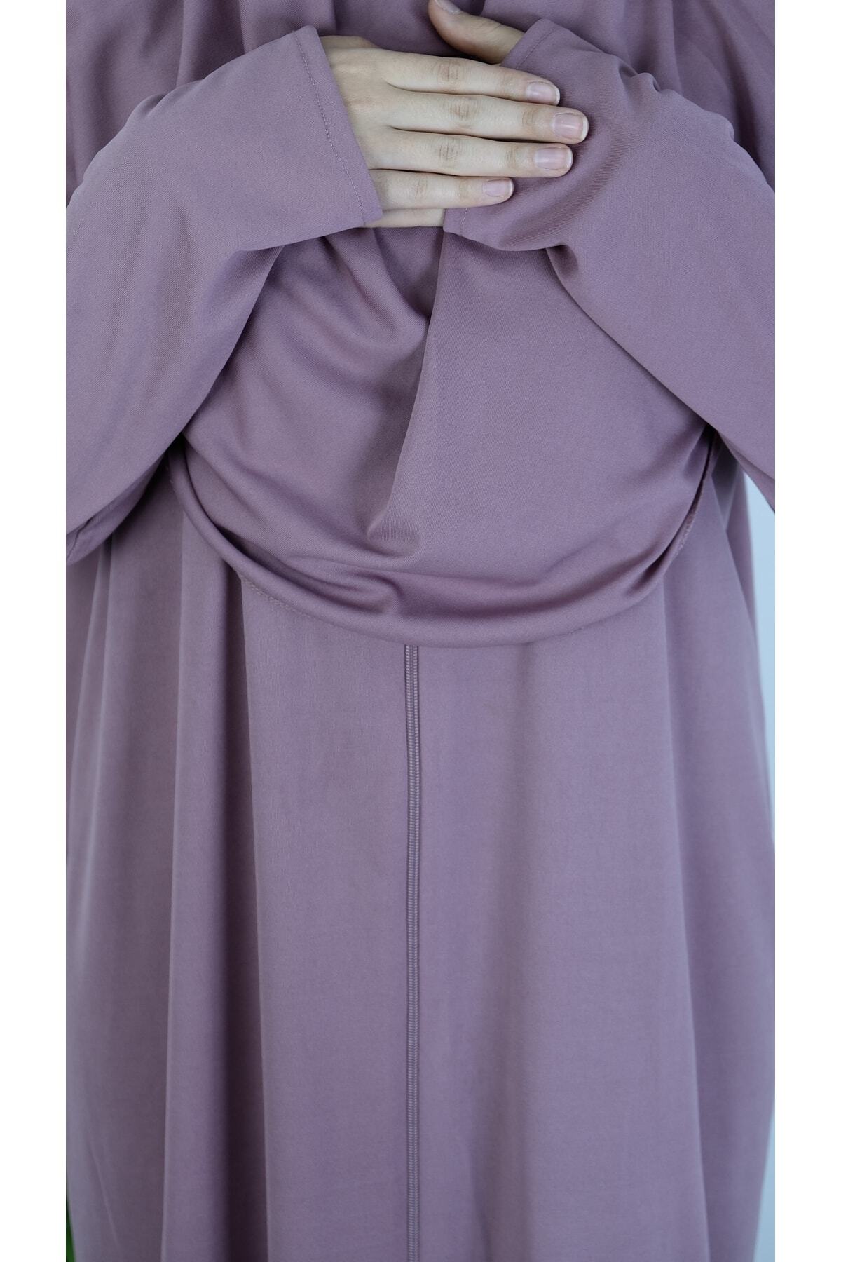Mavira Moda Gül Kurusu Namaz Elbisesi Pratik Fermuarsız Fiyatı ...