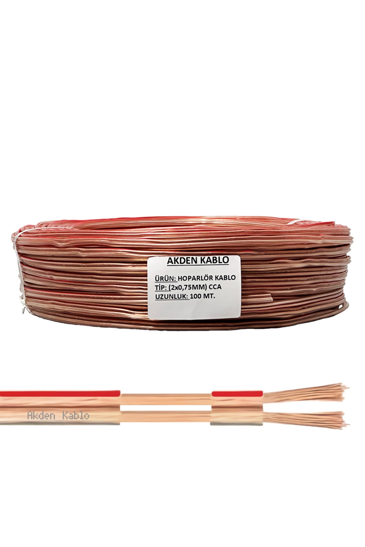 KABLOTECH Elektrik Kablosu Kordon 2x0.75 Şeffaf 100 m Fiyatı, Yorumları ...