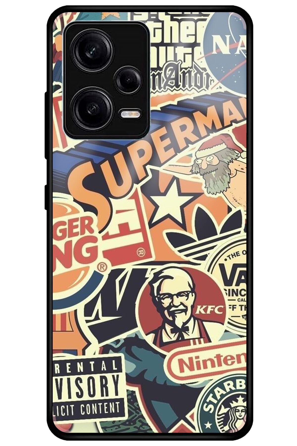 WANNA PROTECT Xiaomi Redmi Note 12 Pro 5g Kamera Korumalı Premium Retro ...