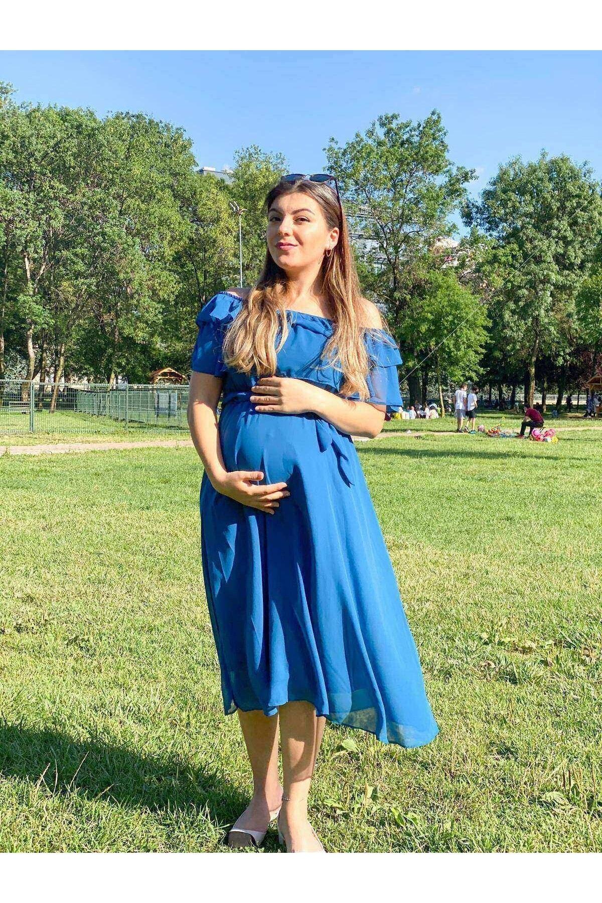 Genel Markalar Carmen Yaka Fırfır Elbise Fiyatı, Yorumları - Trendyol