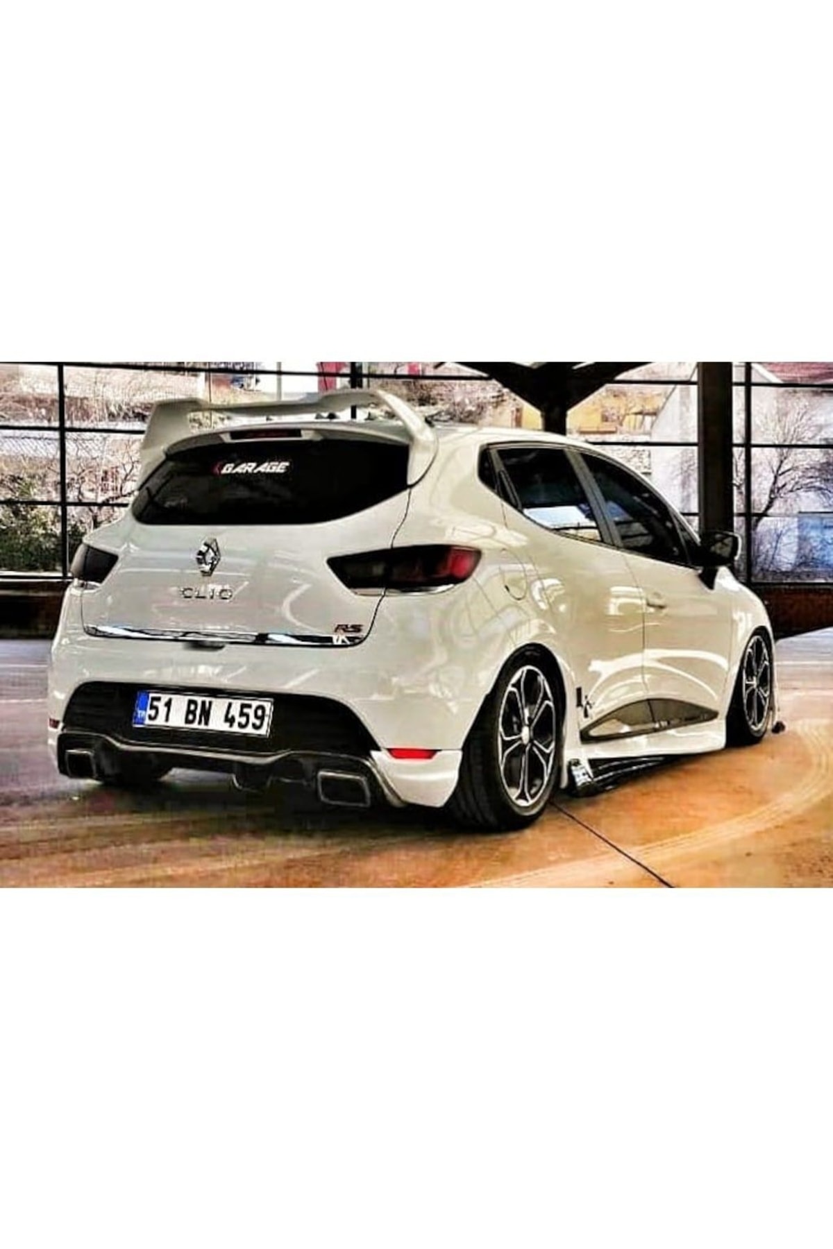 Faruk Toptan Body Kit Renault Clio 4 Rs Egzoz Görünümlü Difüzör ...