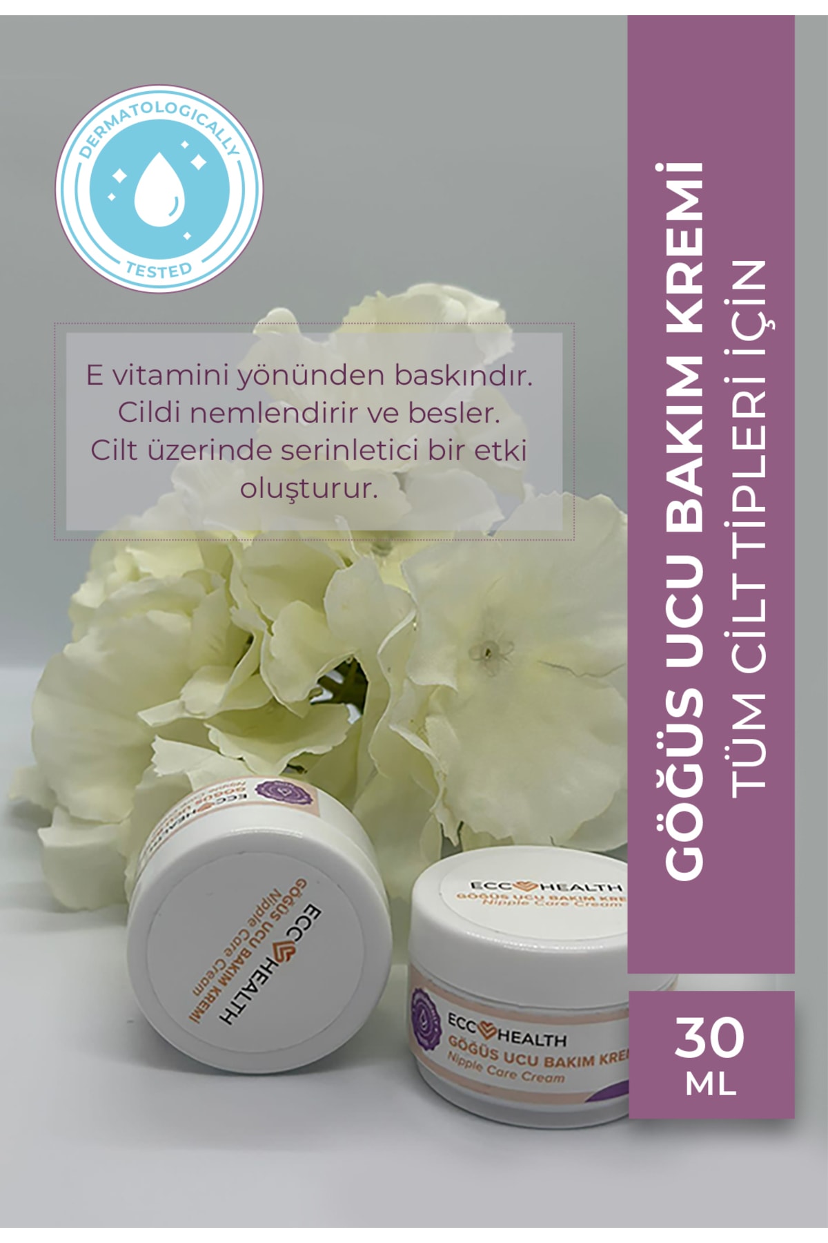 Ecc HEALTH Göğüs Ucu Çatlak Kremi(EMZİRME SONRASI) Meme Ucu Çatlak ...