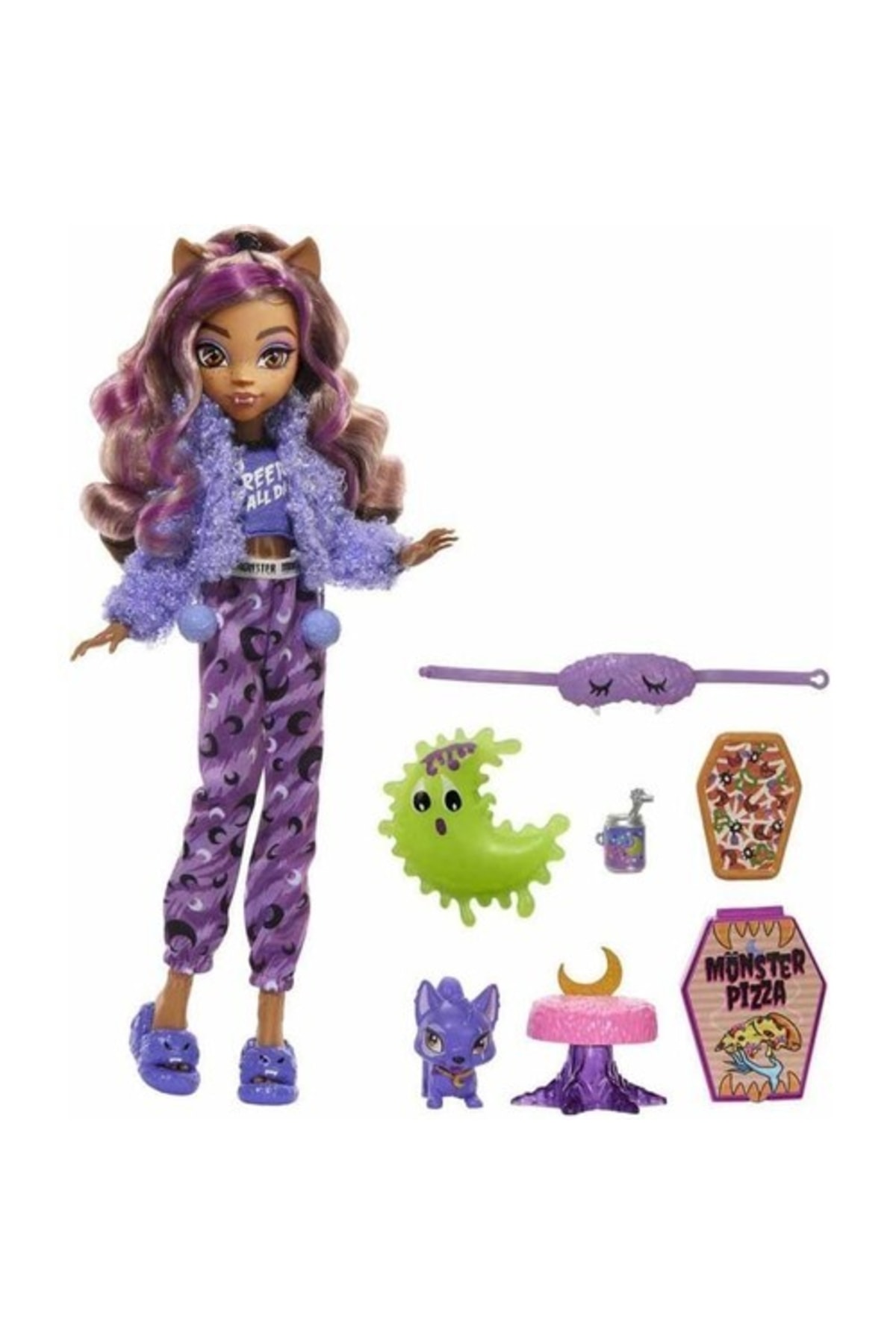 Mattel Monster High Creepover Party Clawdeen Wolf Hpd55 Hky67 Lisanslı ...