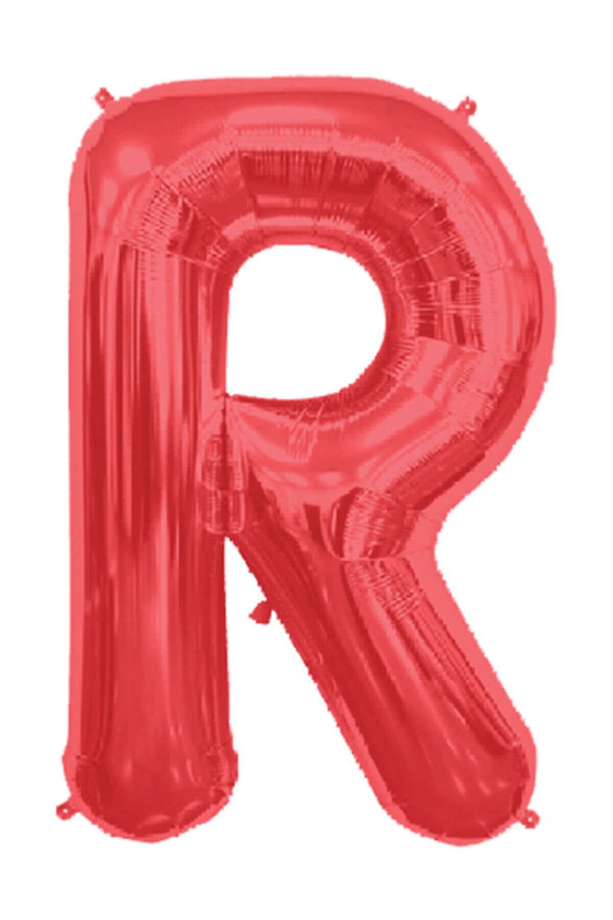 mypartyready R Harfi Doğum Günü Kırmızı Renk Folyo Balon 16" 36 Cm R ...