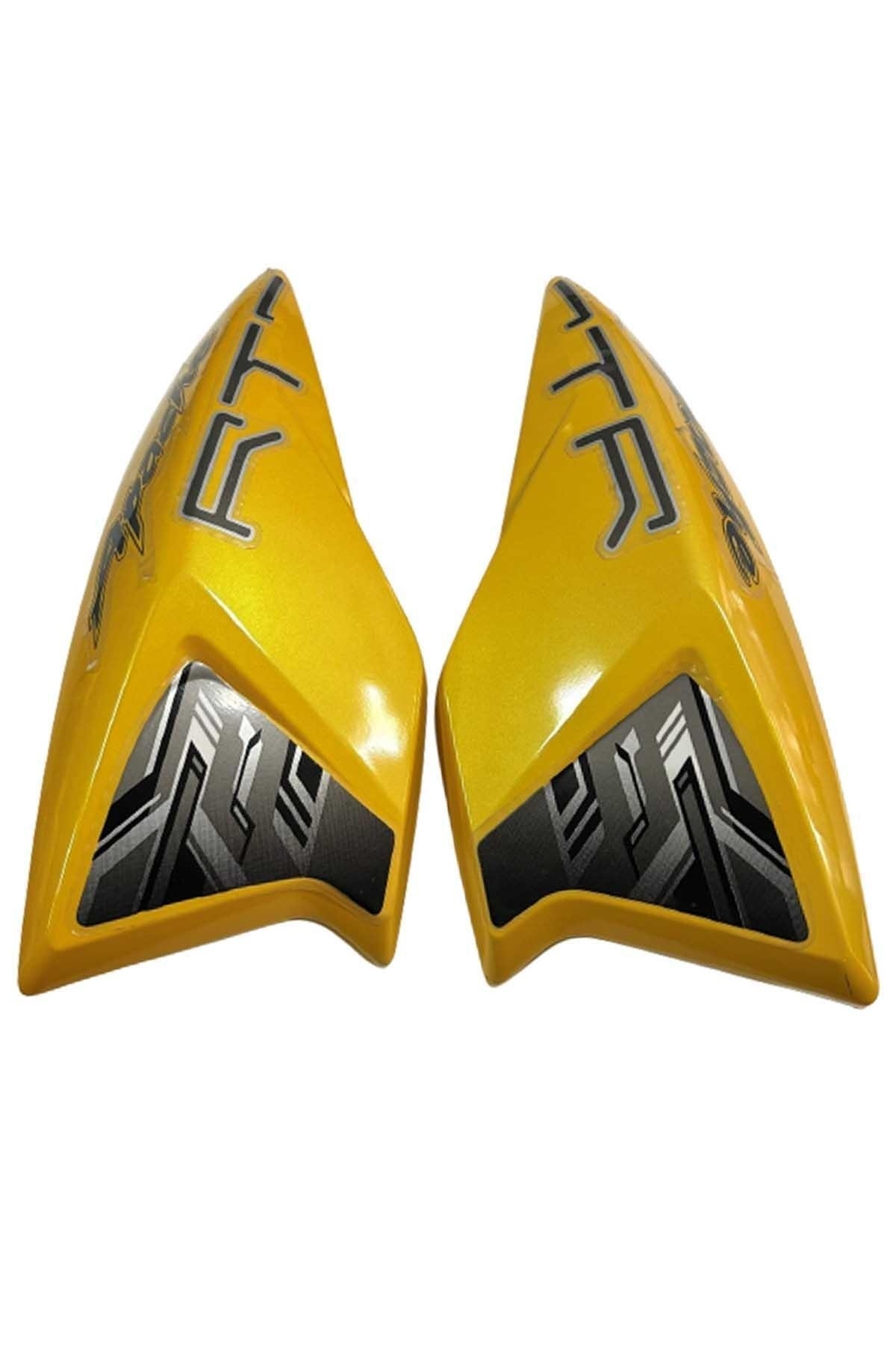 MotoExpress Tvs Apache Rtr 150 2013-2016 Sarı Sağ Sol Depo Grenajı ...