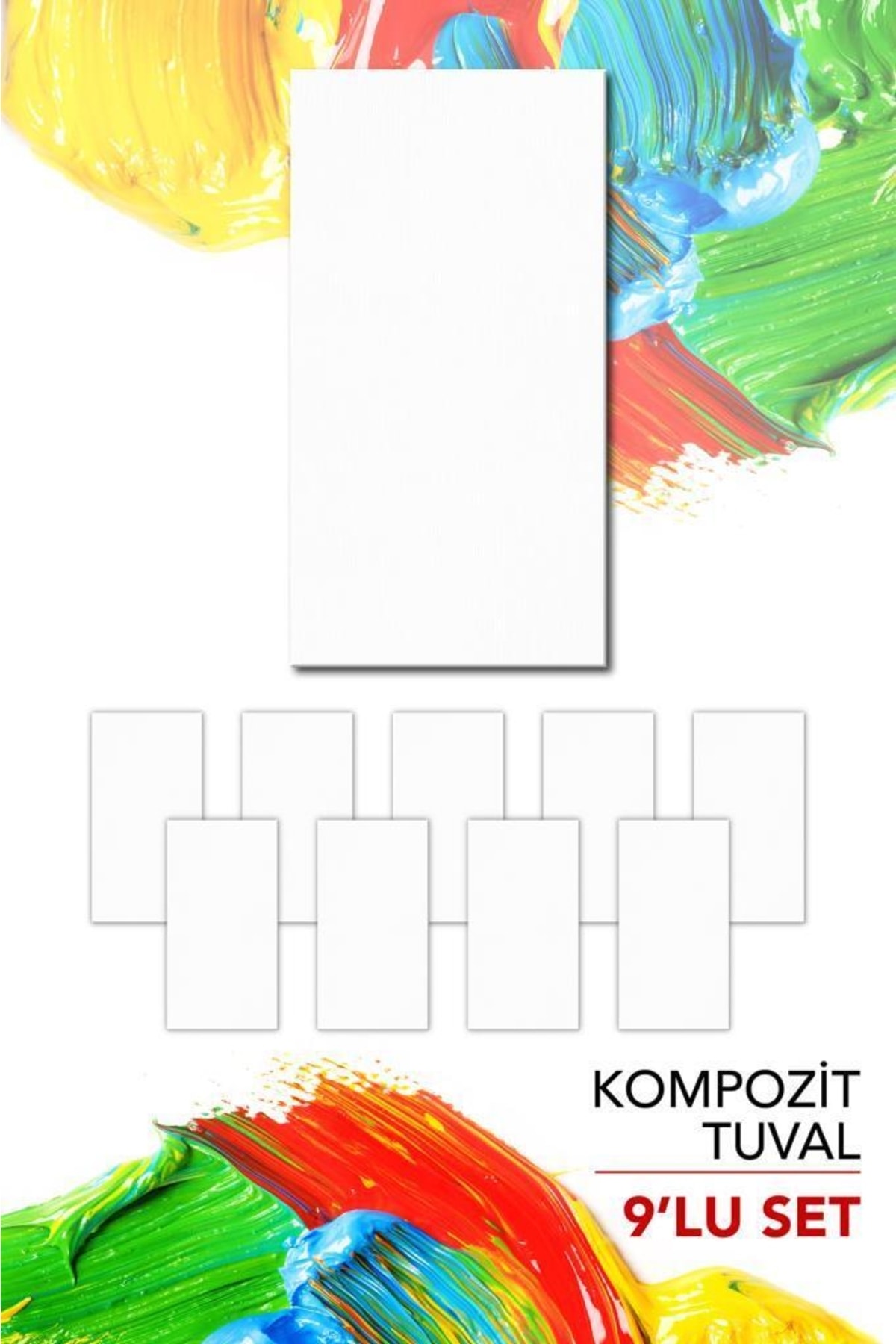 Artebella 9x17 Cm Pres Kompozit Tuval 9'lu Set Fiyatı, Yorumları - Trendyol