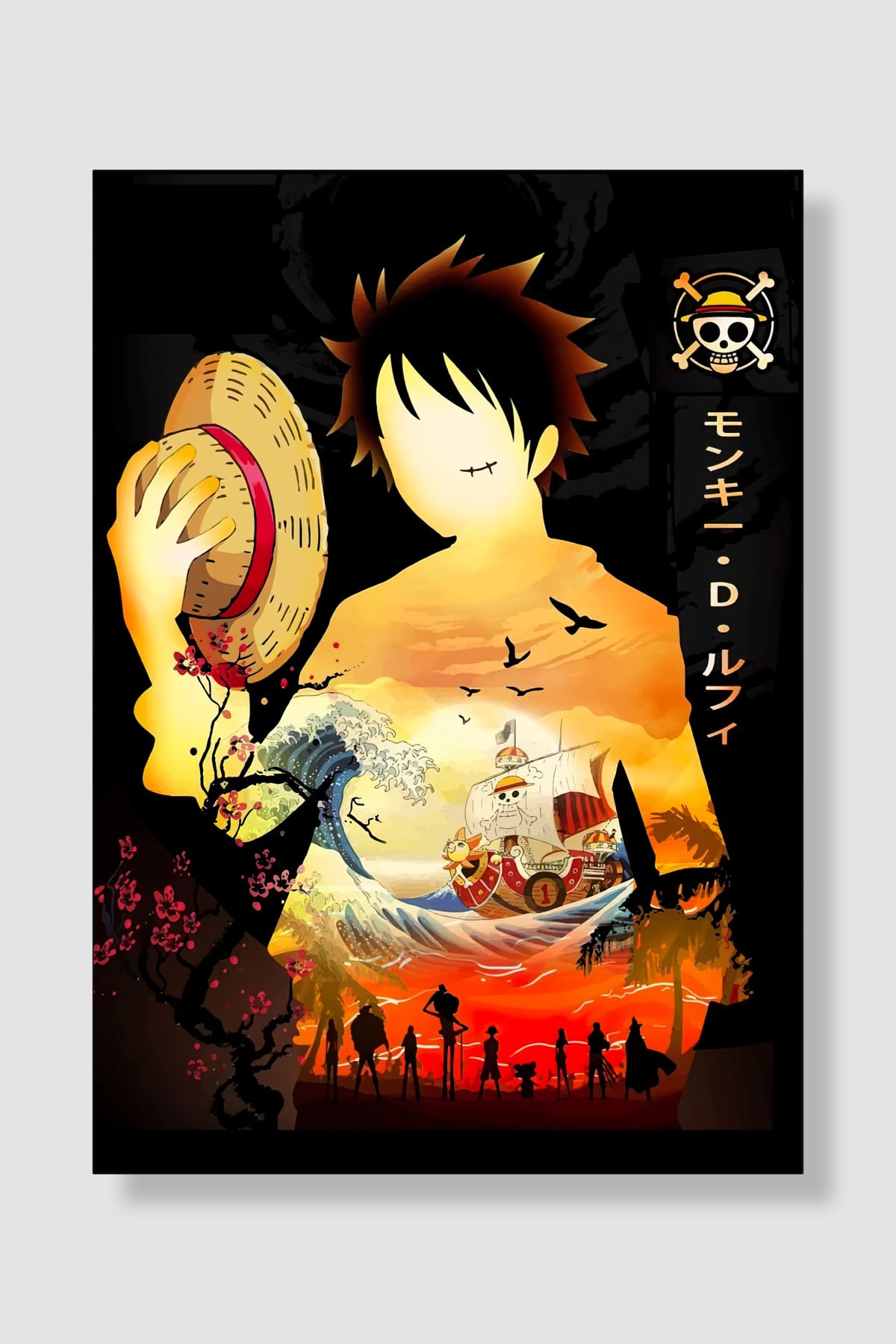 postick One Piece Anime Posteri Kalın Parlak Kuşe Kağıdı Fiyatı ...