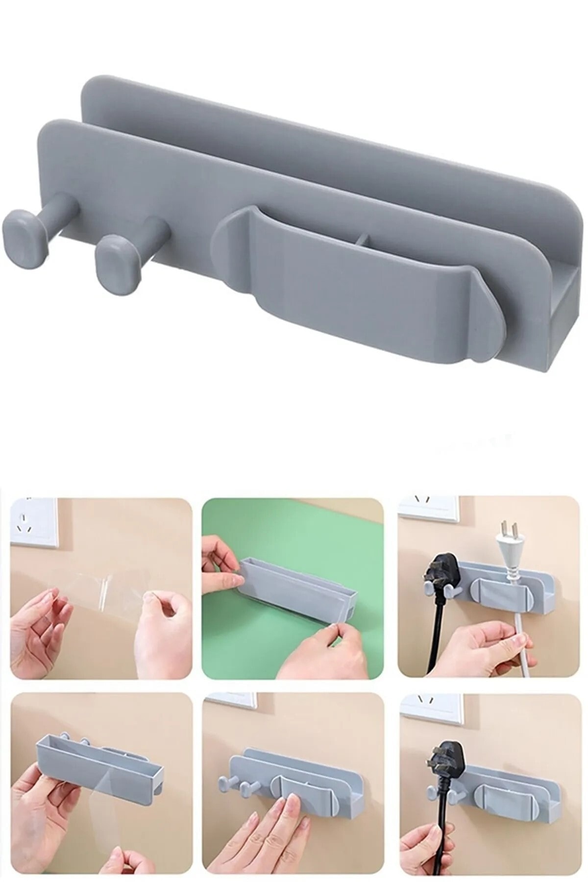 OptaPro Yapışkanlı Airfryer Kablo Düzenleyici Fırın Kahve Kablo ...