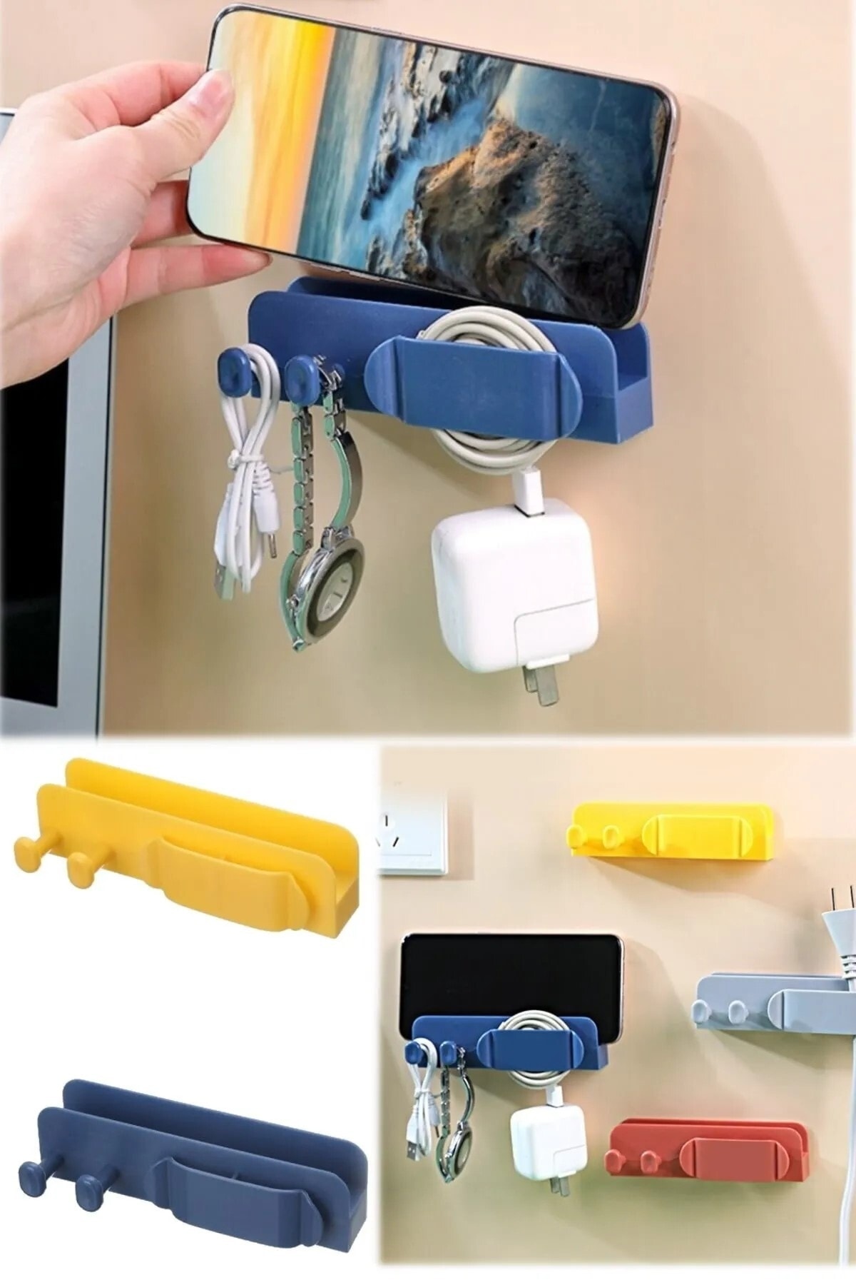 OptaPro Yapışkanlı Airfryer Kablo Düzenleyici Fırın Kahve Kablo ...