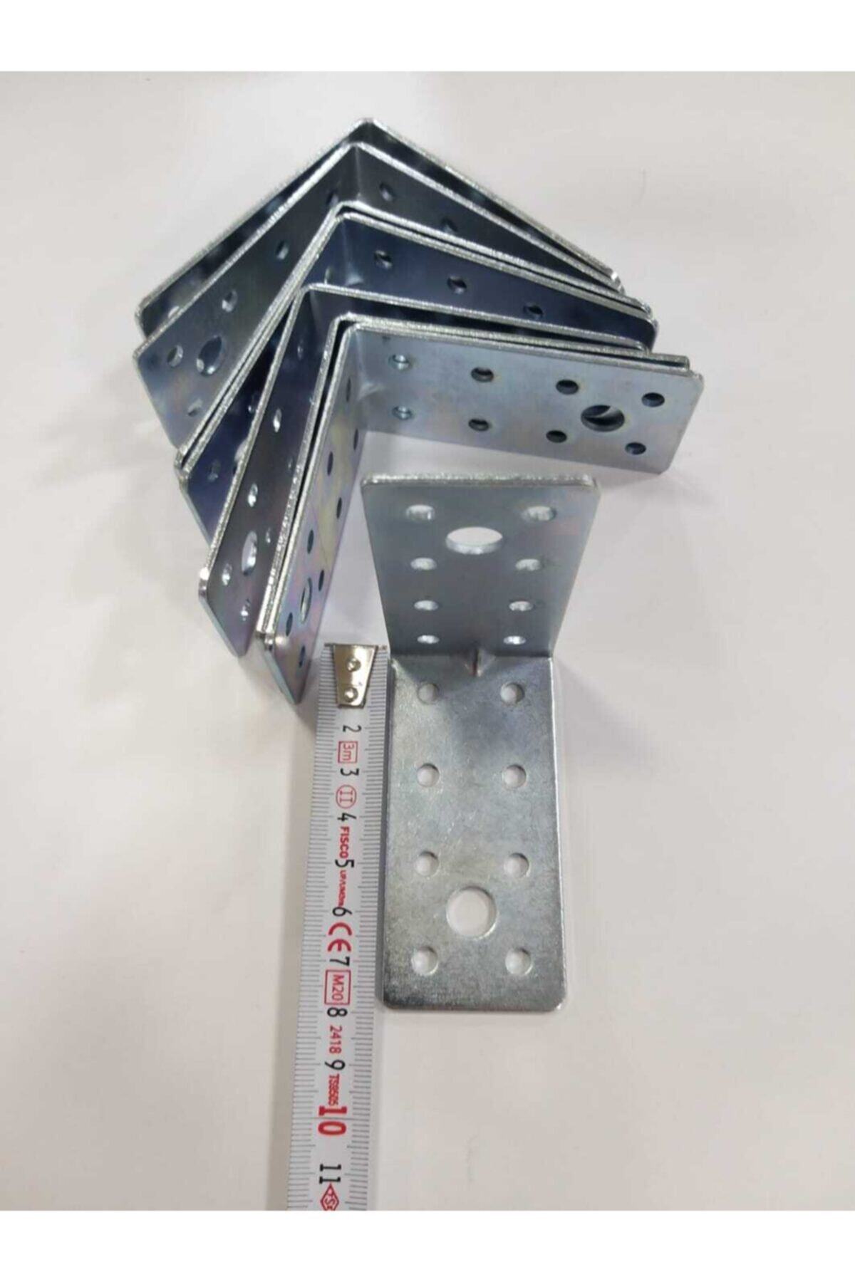 ARON (8 ADET) Metal Gönye V658 Köşe Birleştirme Demiri 80*80*40 L Demir ...