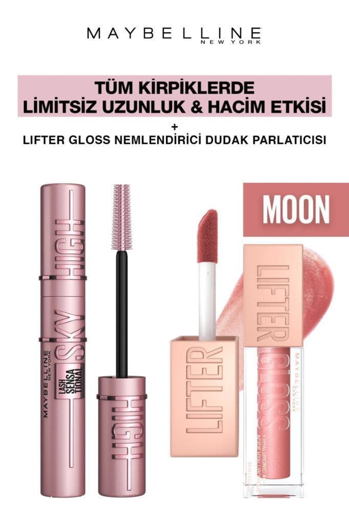 Maybelline New York Maybelline Sky High Dev Limitsiz Kirpikler-ışıltılı ...