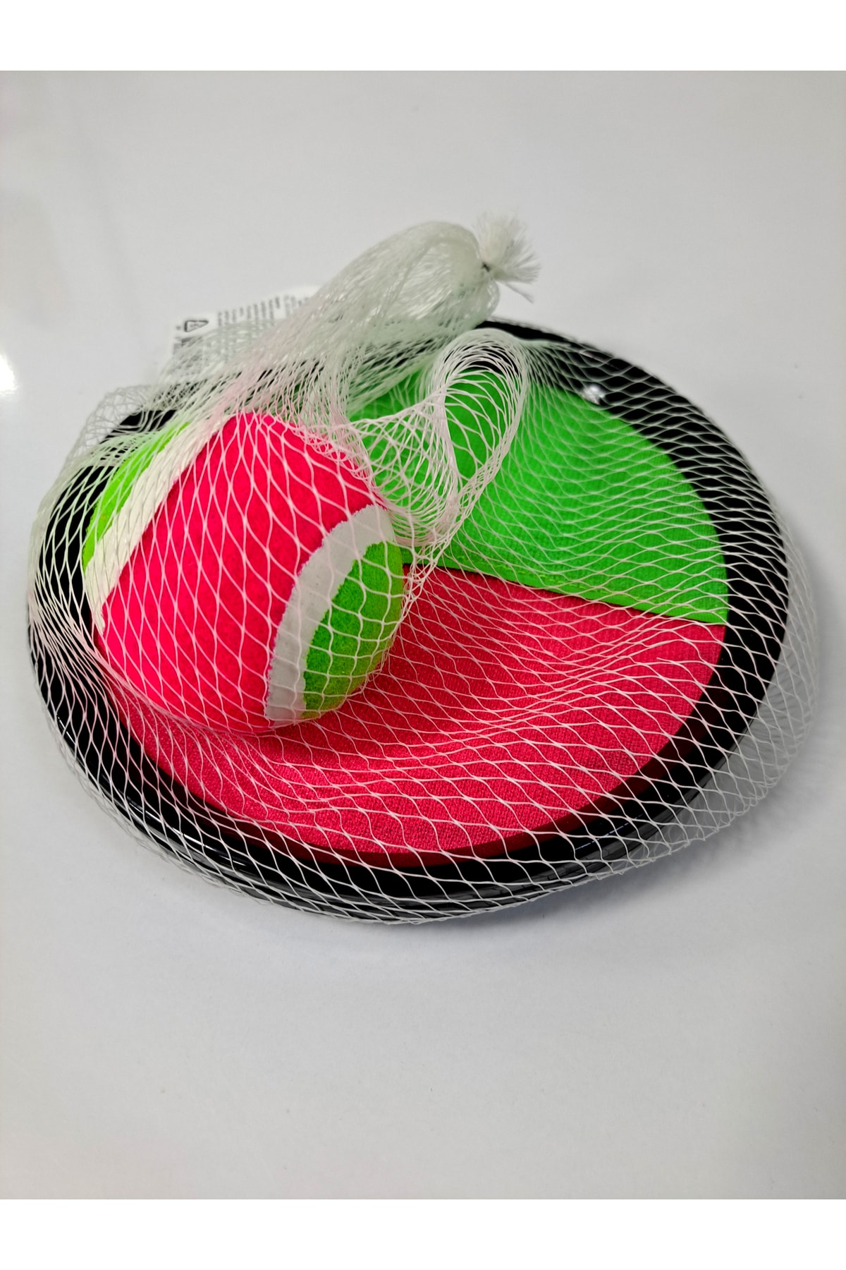 ALYTOYS Yapışkanlı Top 2 Kişilik Oyun 2 Cırt Yapışkan Tablalı 1 Top At ...