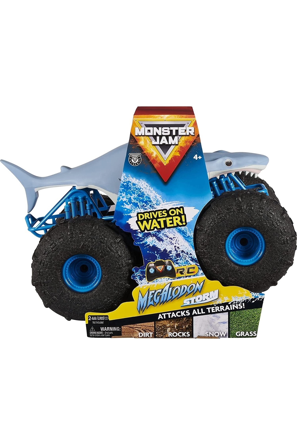 Monster Jam Rc - Megalodon Storm - Scale 1:15 - 6056227 - Car Radio ...