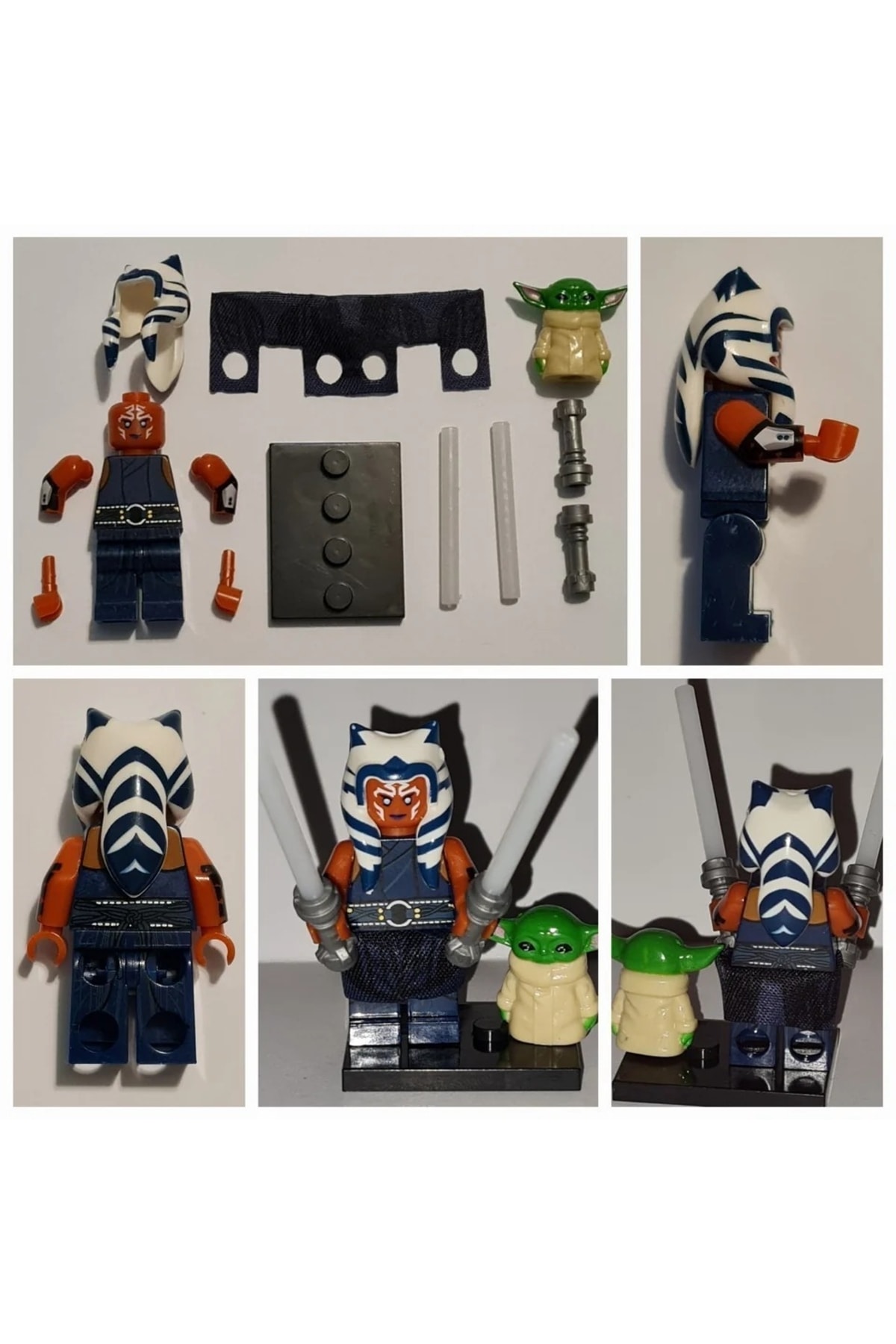 myminitoys Star Wars Mini Figür Ahsoka Tano + Grogu B-25 Fiyatı ...