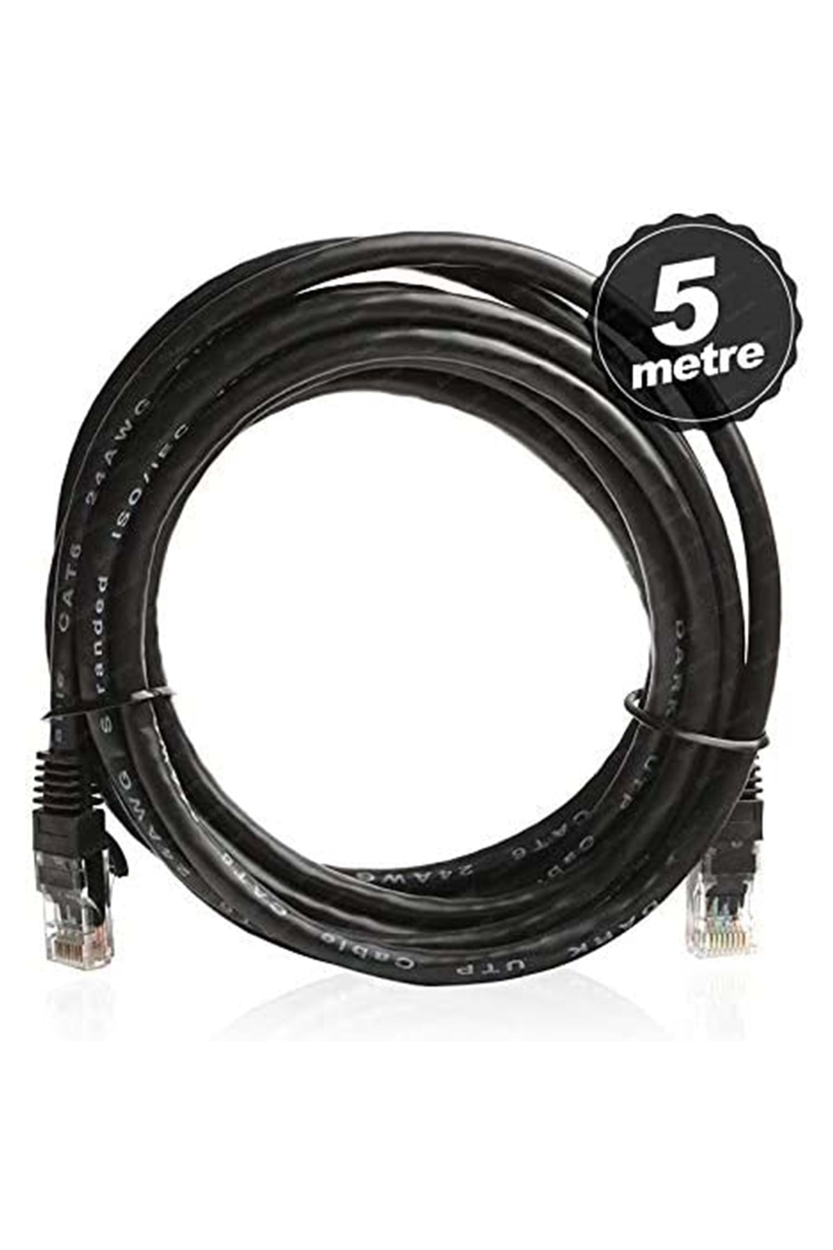 cablox Ethernet Kablo Cat5e Patch 5 M 24 Awg Siyah Fiyatı, Yorumları - Trendyol