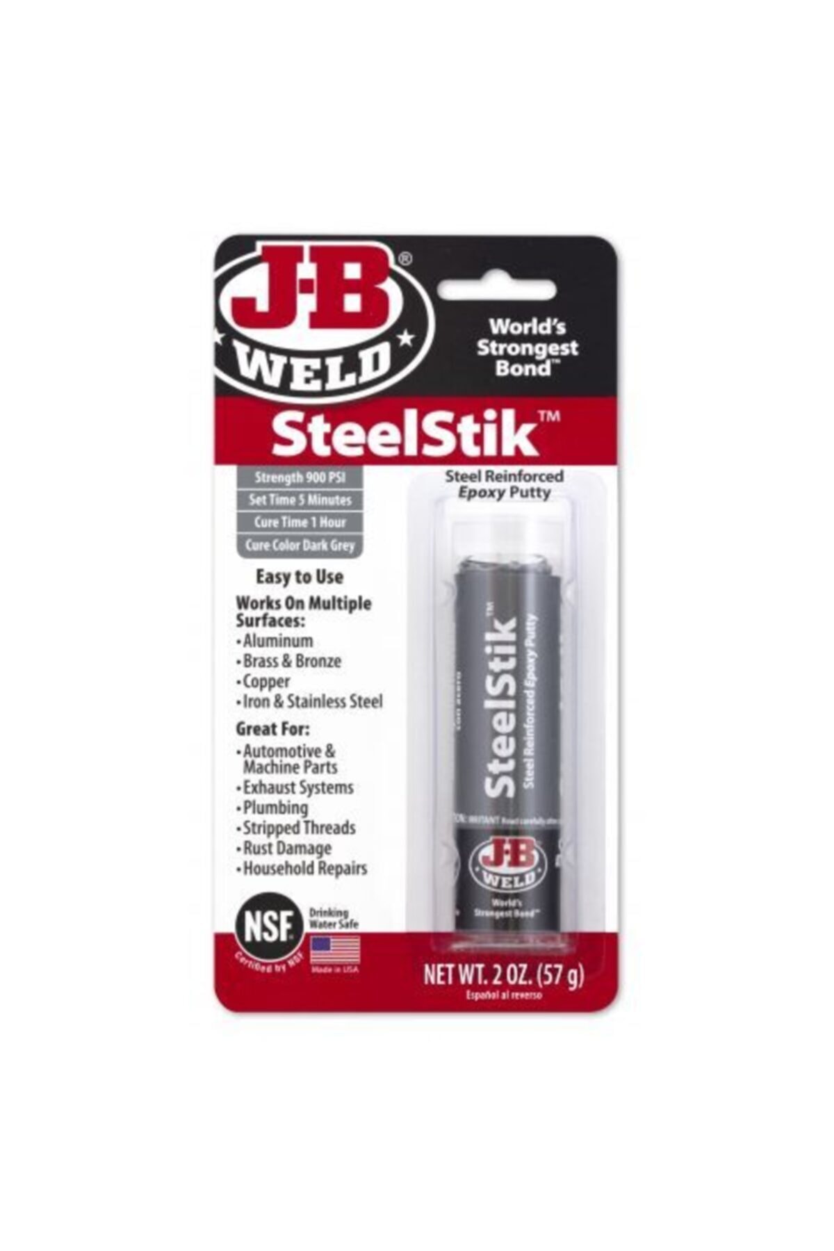 JB Weld Stik Weld - Güçlü Çiftli Epoksi Yapıştırıcı - 57 gr - Fiyatı ...