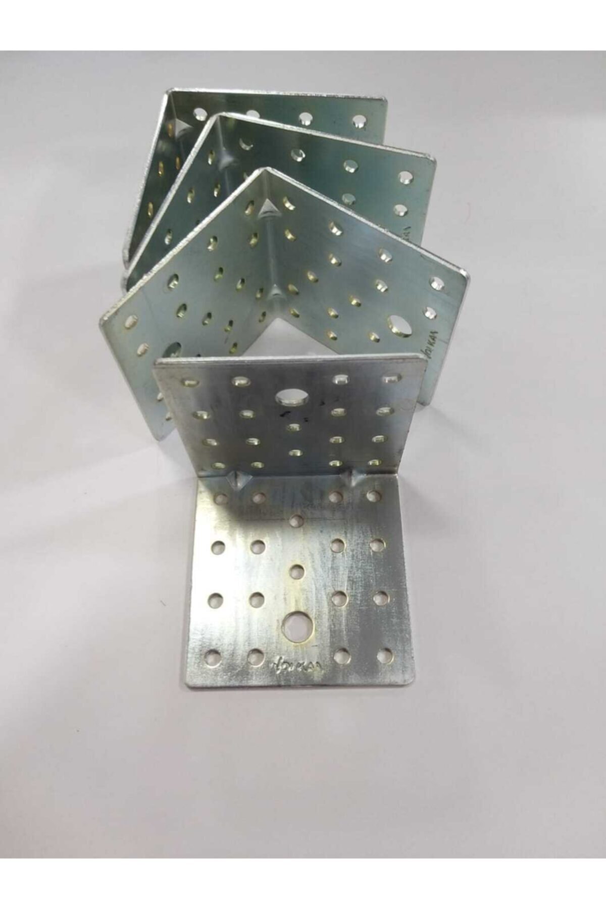 ARON (4 ADET) Metal Gönye V679 Köşe Birleştirme Demiri 80*80*80 L Demir ...