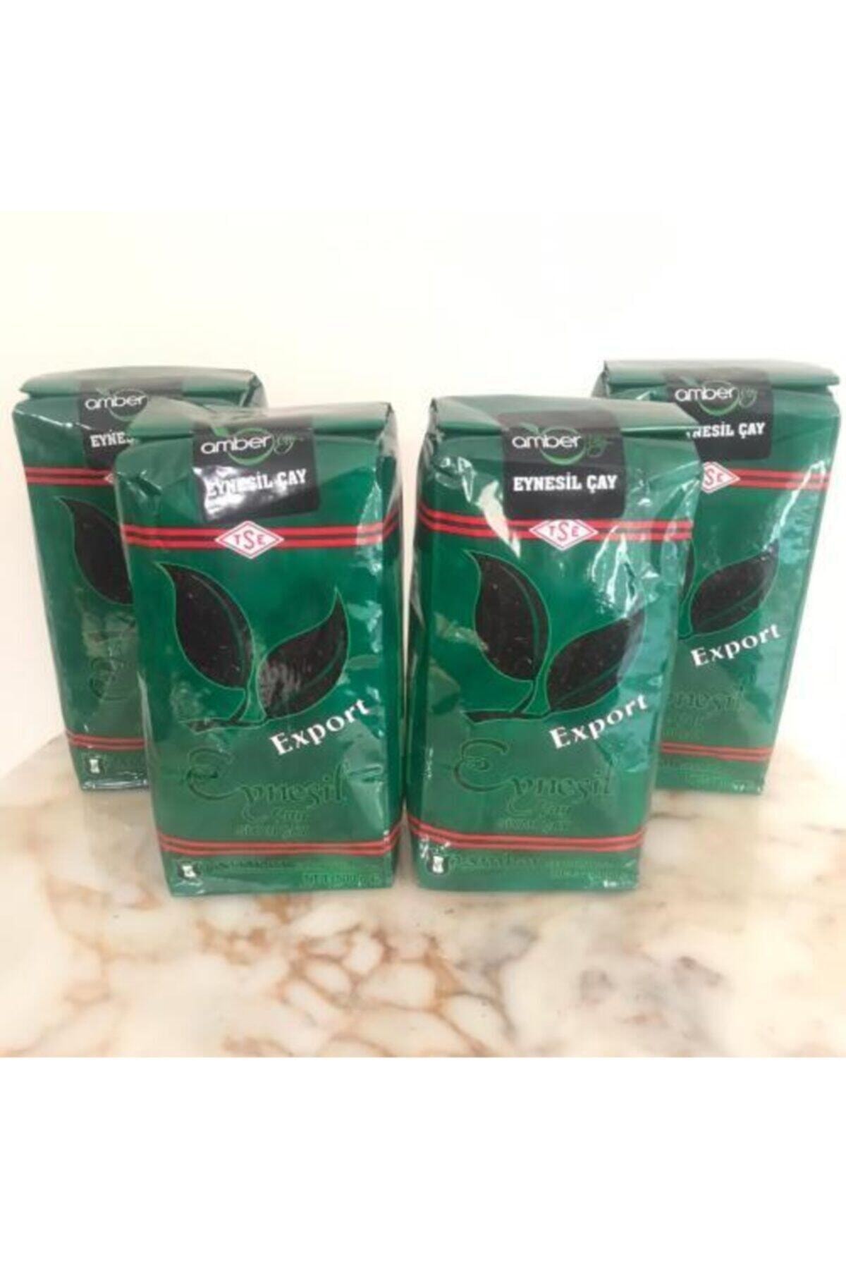 Amber Eynesil Export 4 Paket 500 Gram Toplam 2 Kg Yeşil Export Çay ...