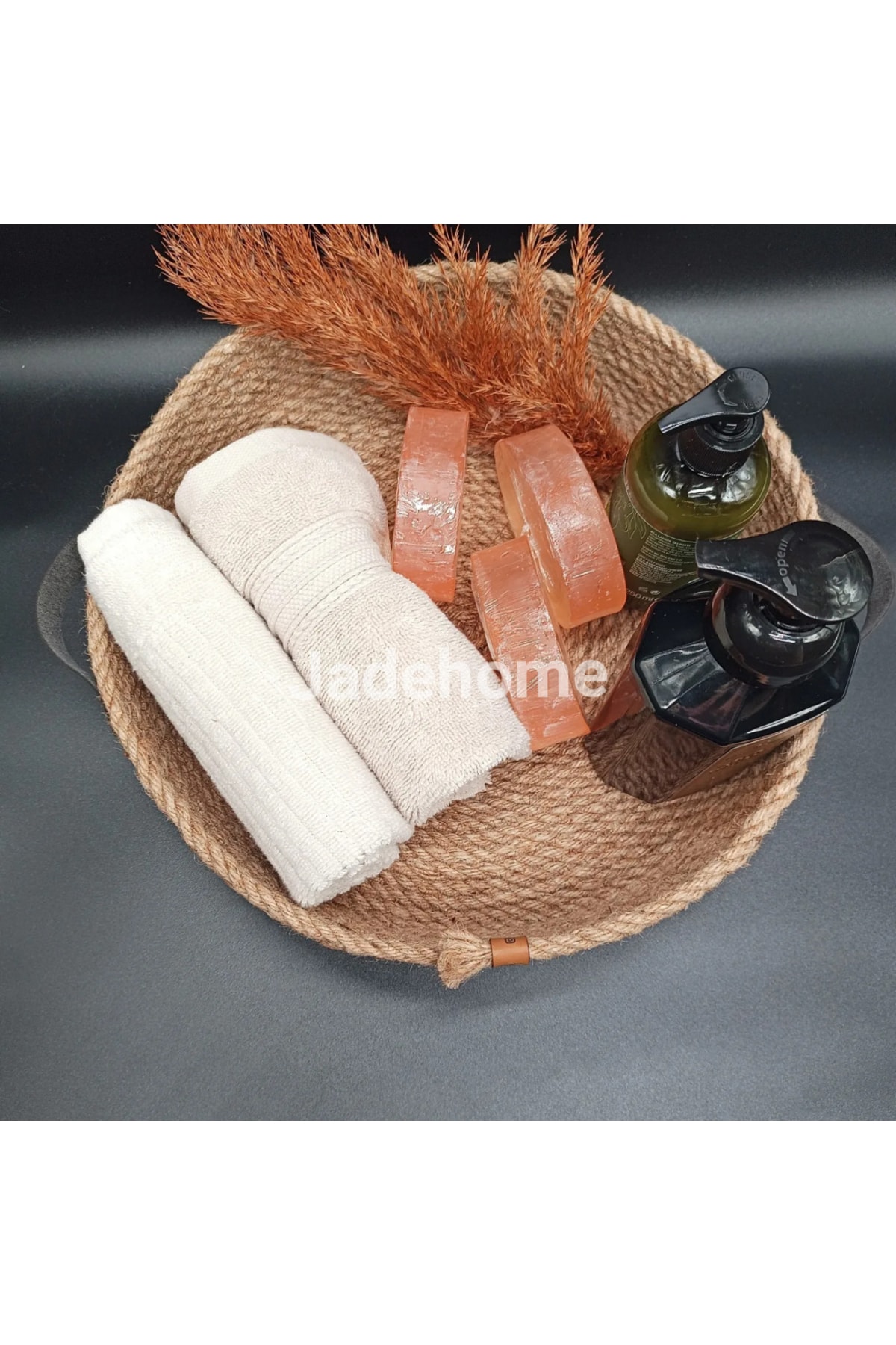 jade home Jadehome Hasır Sepet Banyo Organizer - Fiyatı, Yorumları