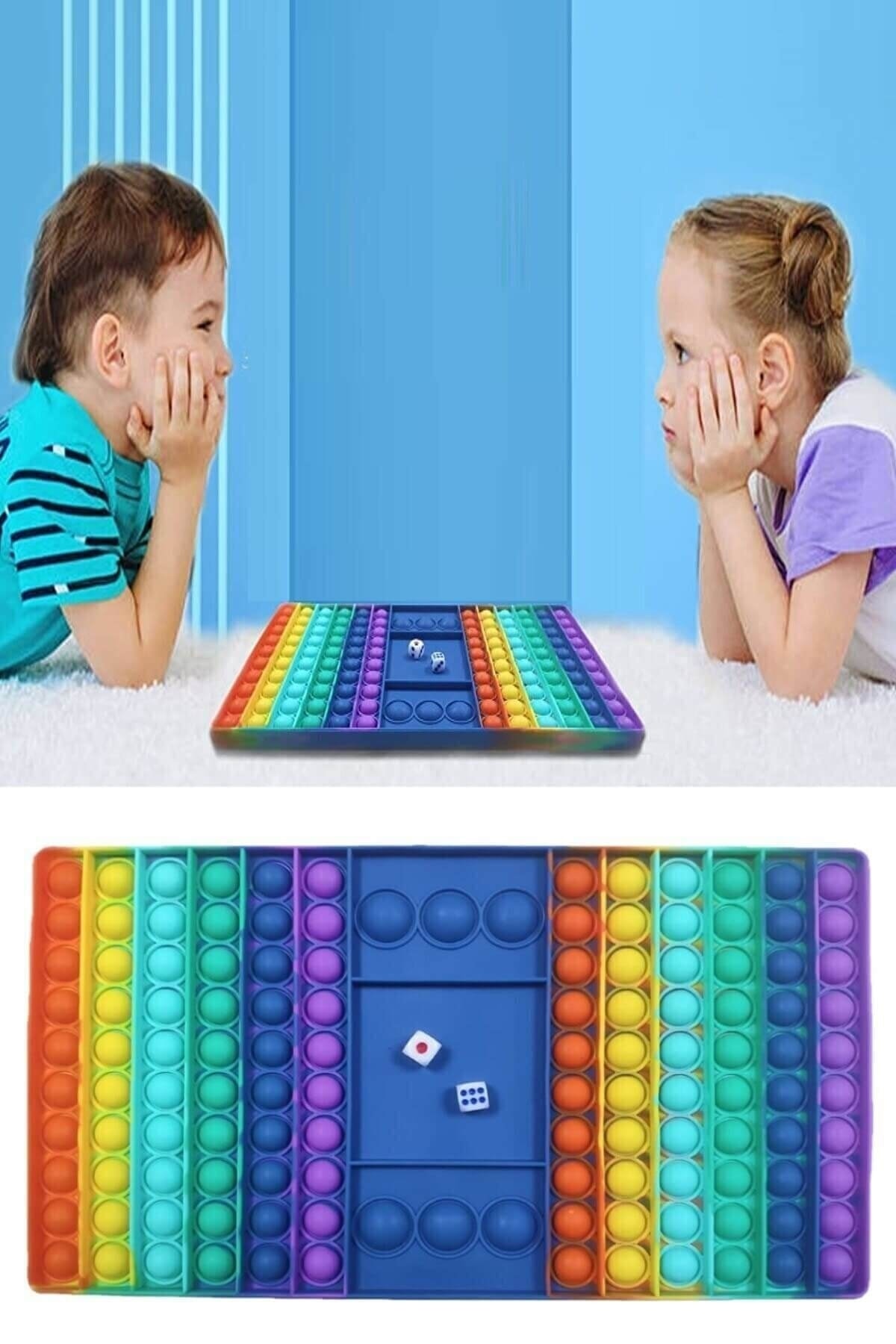 glassepet Xl Mega Boy Fidget Zihinsel Stres Oyuncağı Gökkuşağı Popit ...