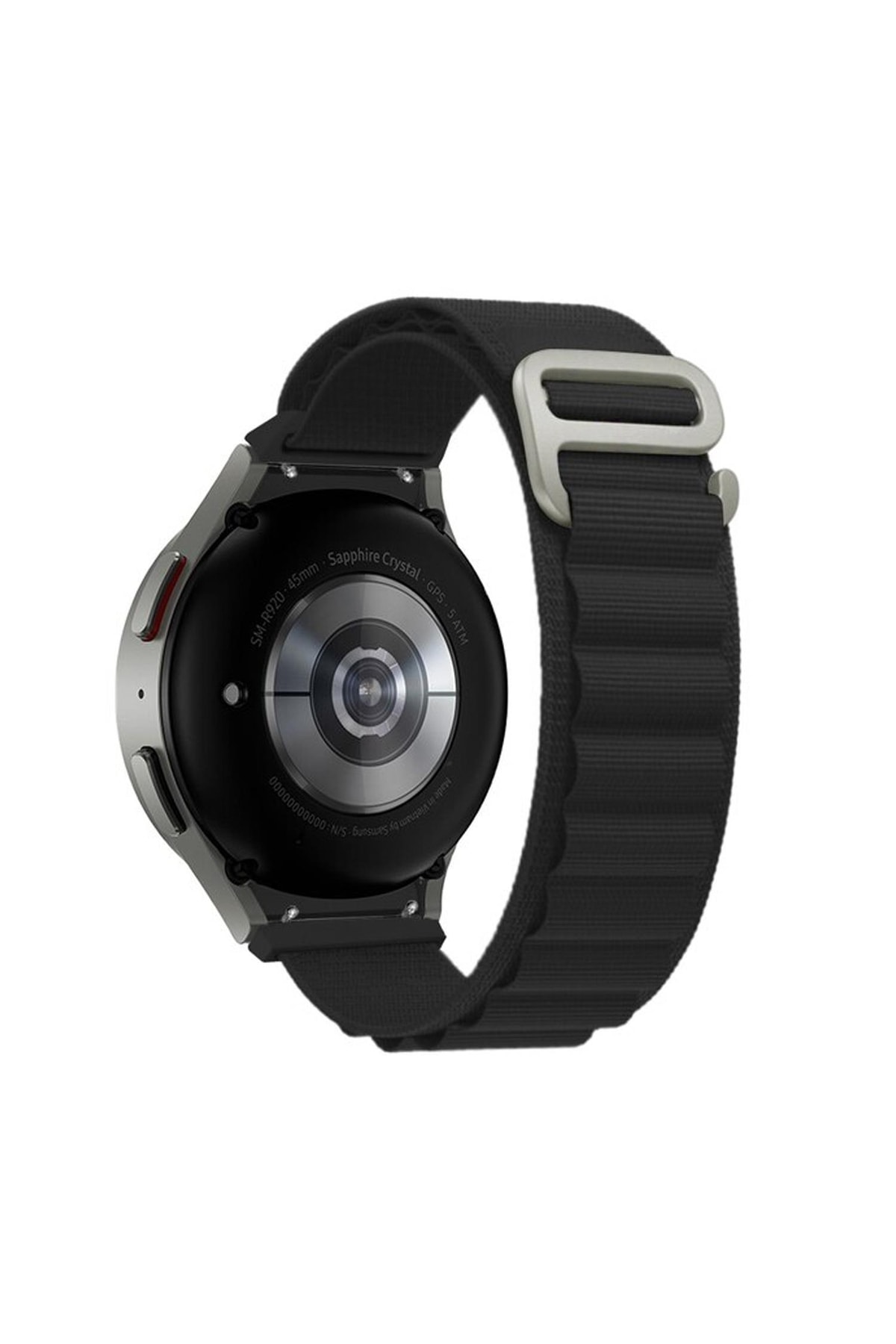 Microsonic Huawei Watch 4 Kordon Alpine Loop Siyah (Watch 4 ile Uyumlu ...