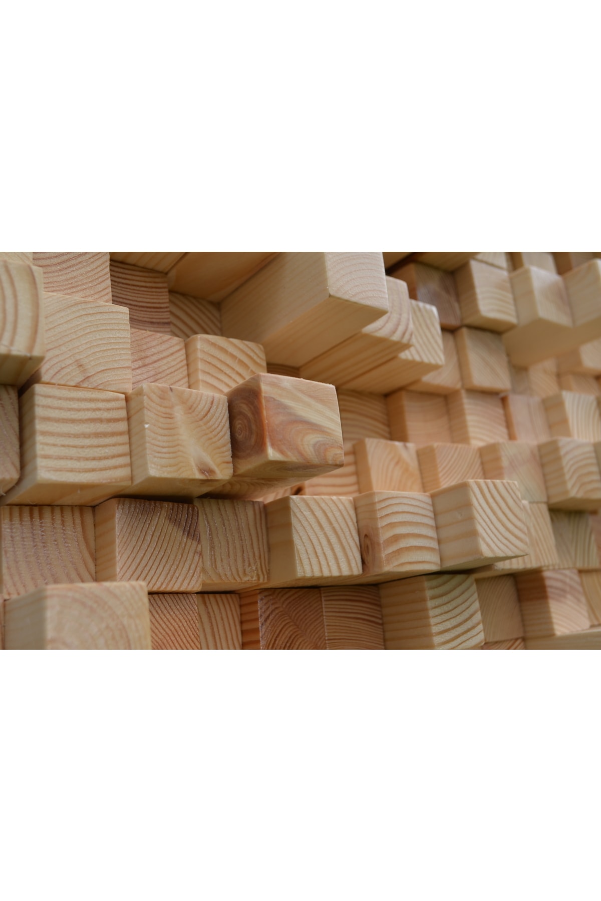 zenedesignstudio Ahşap Akustik Panel 120*60cm Sound Diffuser Wood Wall ...