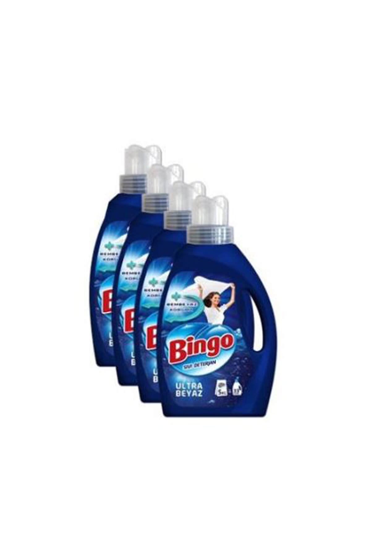 Bingo Sıvı Deterjan Ultra Beyaz 2145 ml 4'lü Set Fiyatı, Yorumları ...