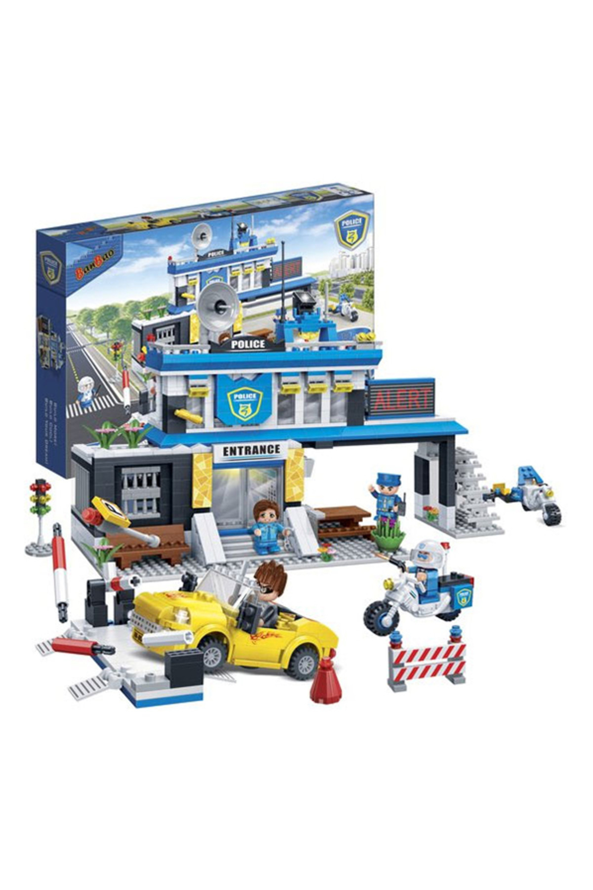 Banbao Lego Banbao 938 Parça Polis Karakolu - Fiyatı, Yorumları