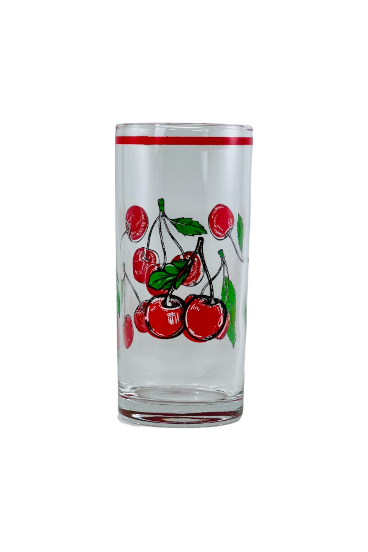 SIGMA GLASS Kiraz Desenli Cam Bardak - Fiyatı, Yorumları