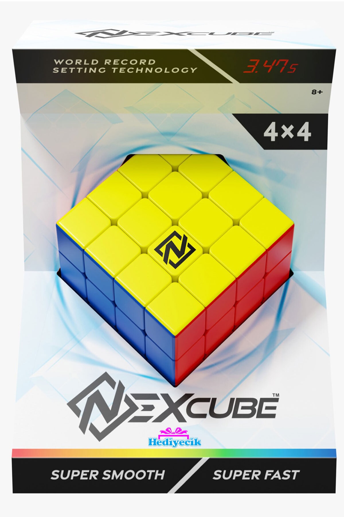 hediyecik Nexcube Moyu 4x4 Zeka Küpü Akıl Küpü Rübik Küp Speed Cube ...