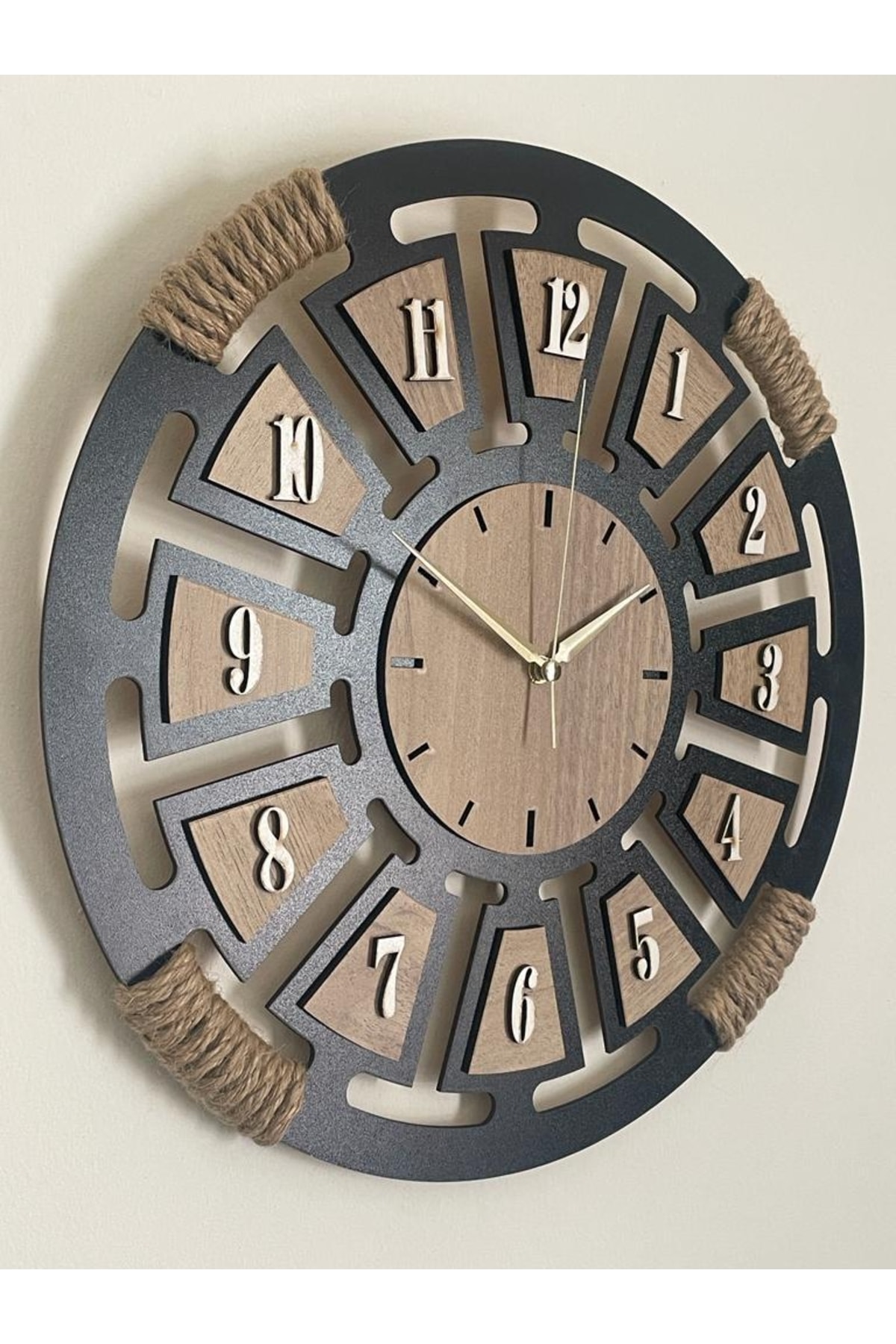 Ümra lazer R Üm-ra Lazer Siyah Hediyelik Ahşap Dekoratif Duvar Sessiz ...