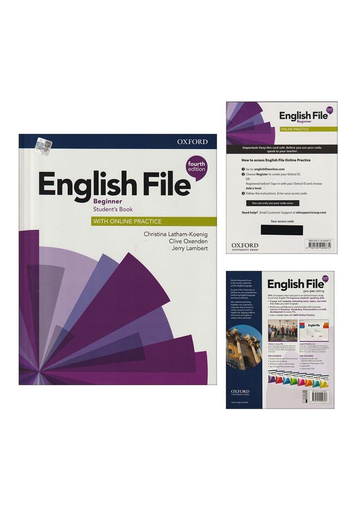 OXFORD UNIVERSITY PRESS English File Beginner Student's Book 4th With ...