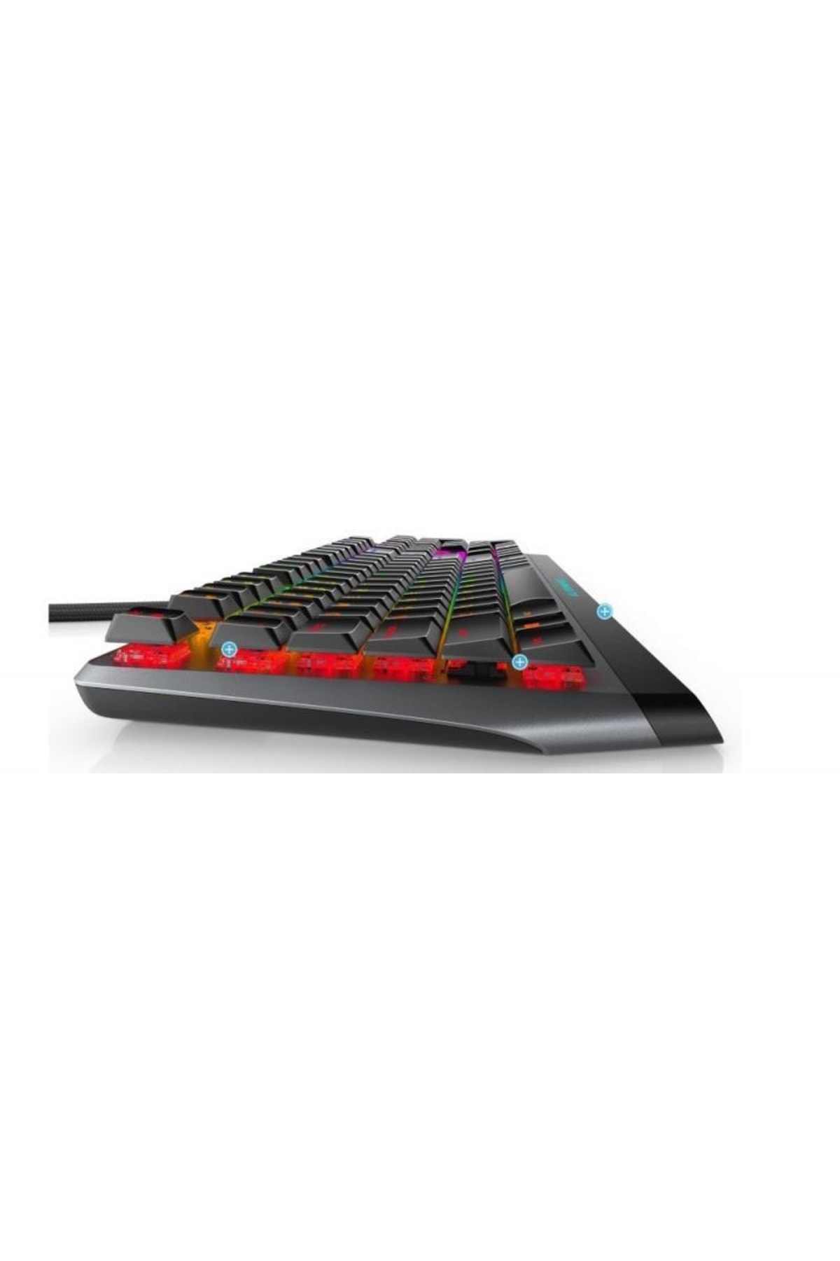 Dell 545-bbcl Alienware Low-profile Rgb Mechanical Gaming Keyboard ...