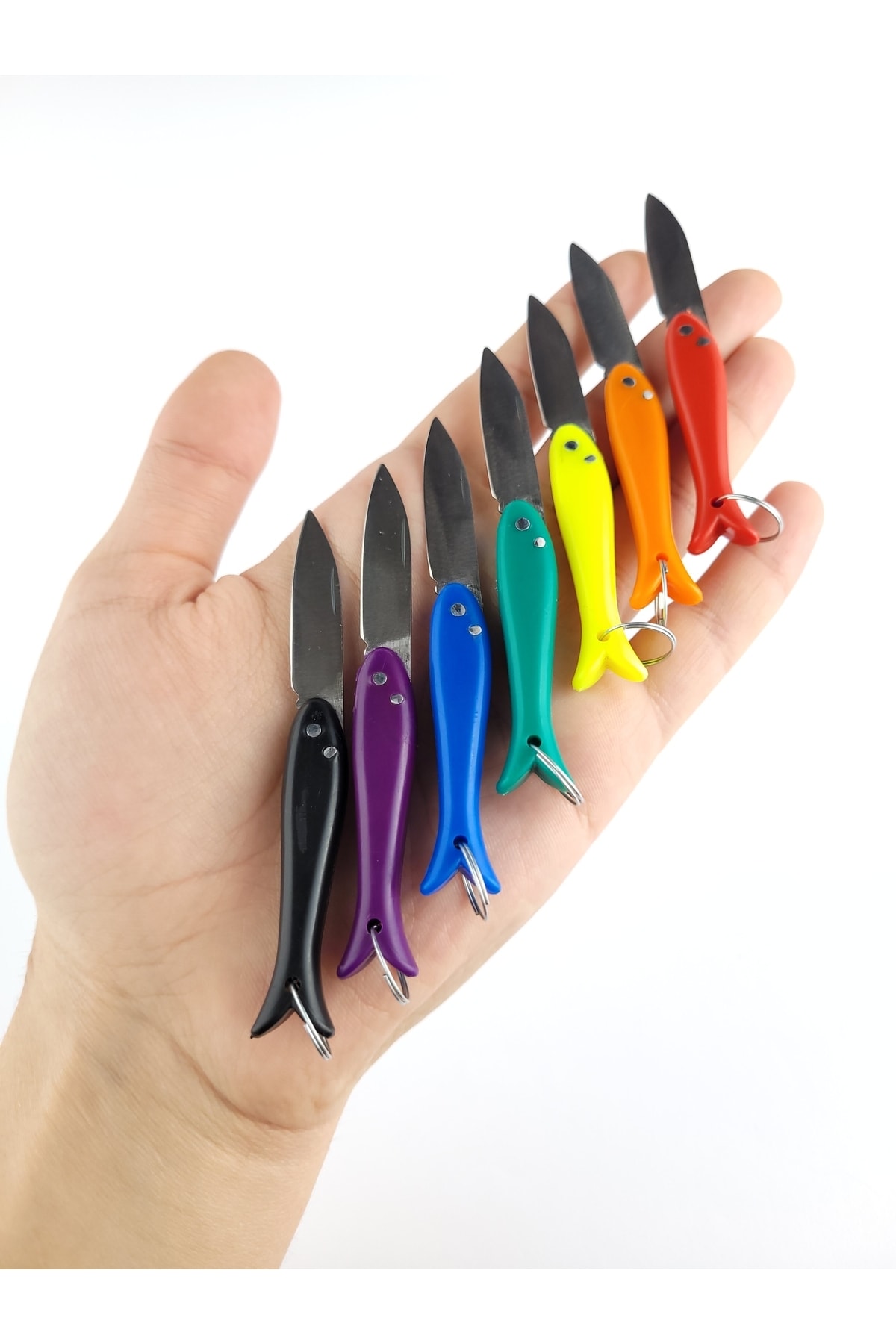 ALAVAN Anahtarlık Çakı, Balık Çakı, Mini Çakı, Yatağan Bıçağı, Cep ...