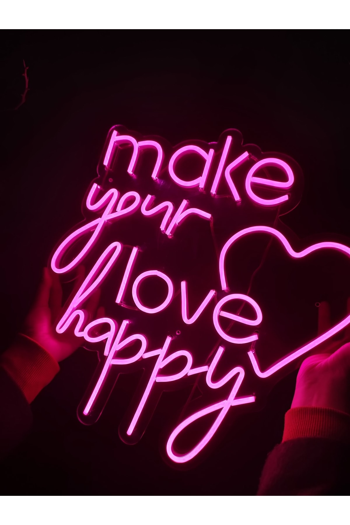 Neon Make Your Love Happy Led Yazı Fiyatı, Yorumları - Trendyol