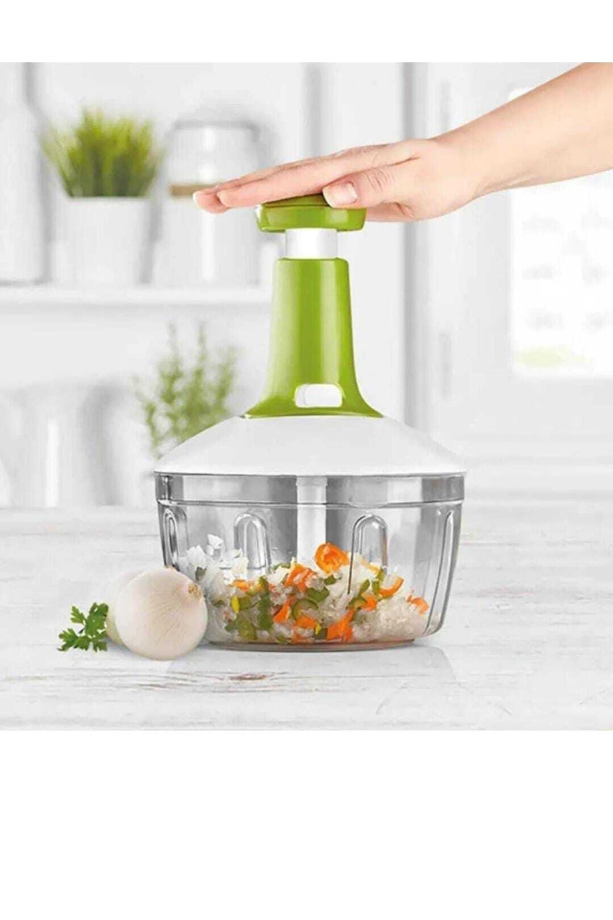 AŞKIN RENGİ Üstten Basmalı Pratik Doğrayıcı El Rondosu- Pratik El ...