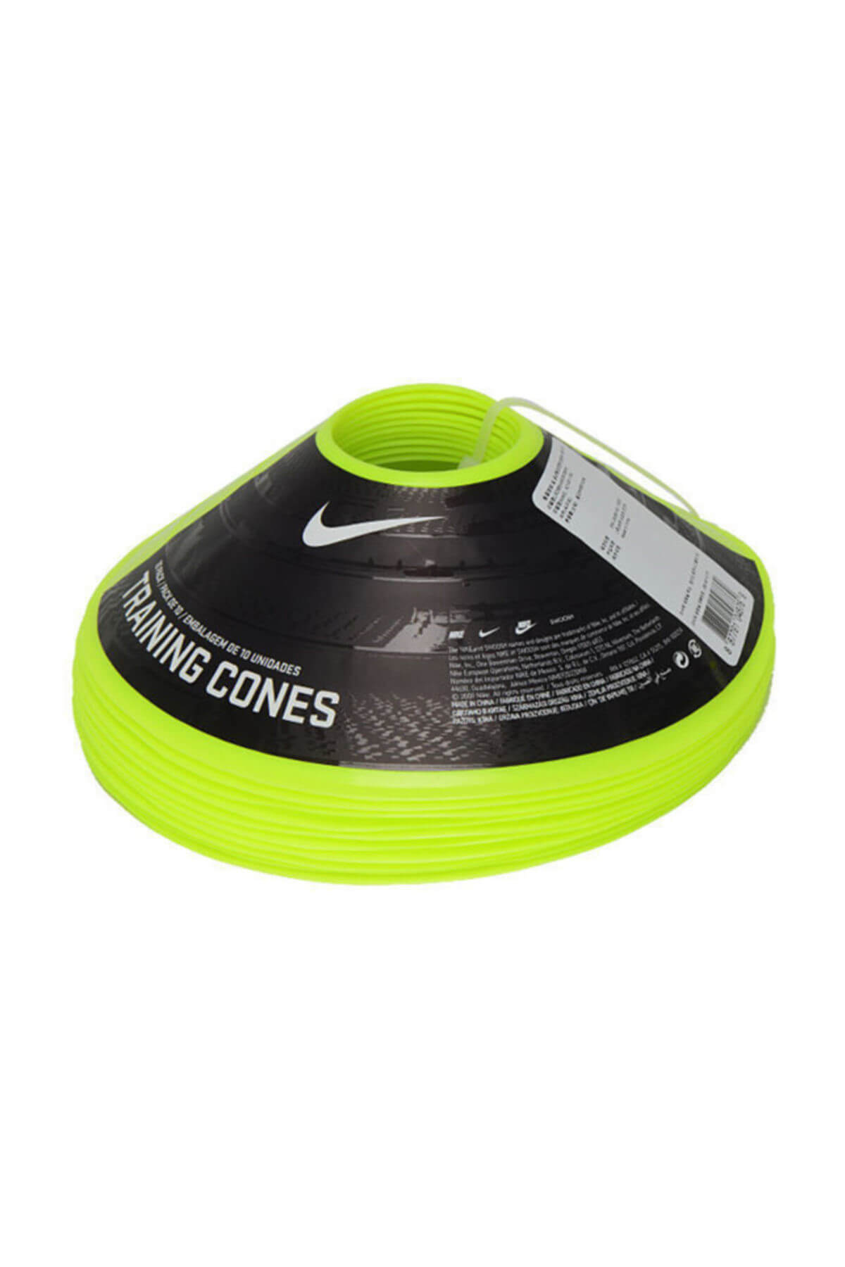 Nike 10'lu Antreman Konisi, Çanak, Şapka Training Cones Neon Sarı ...