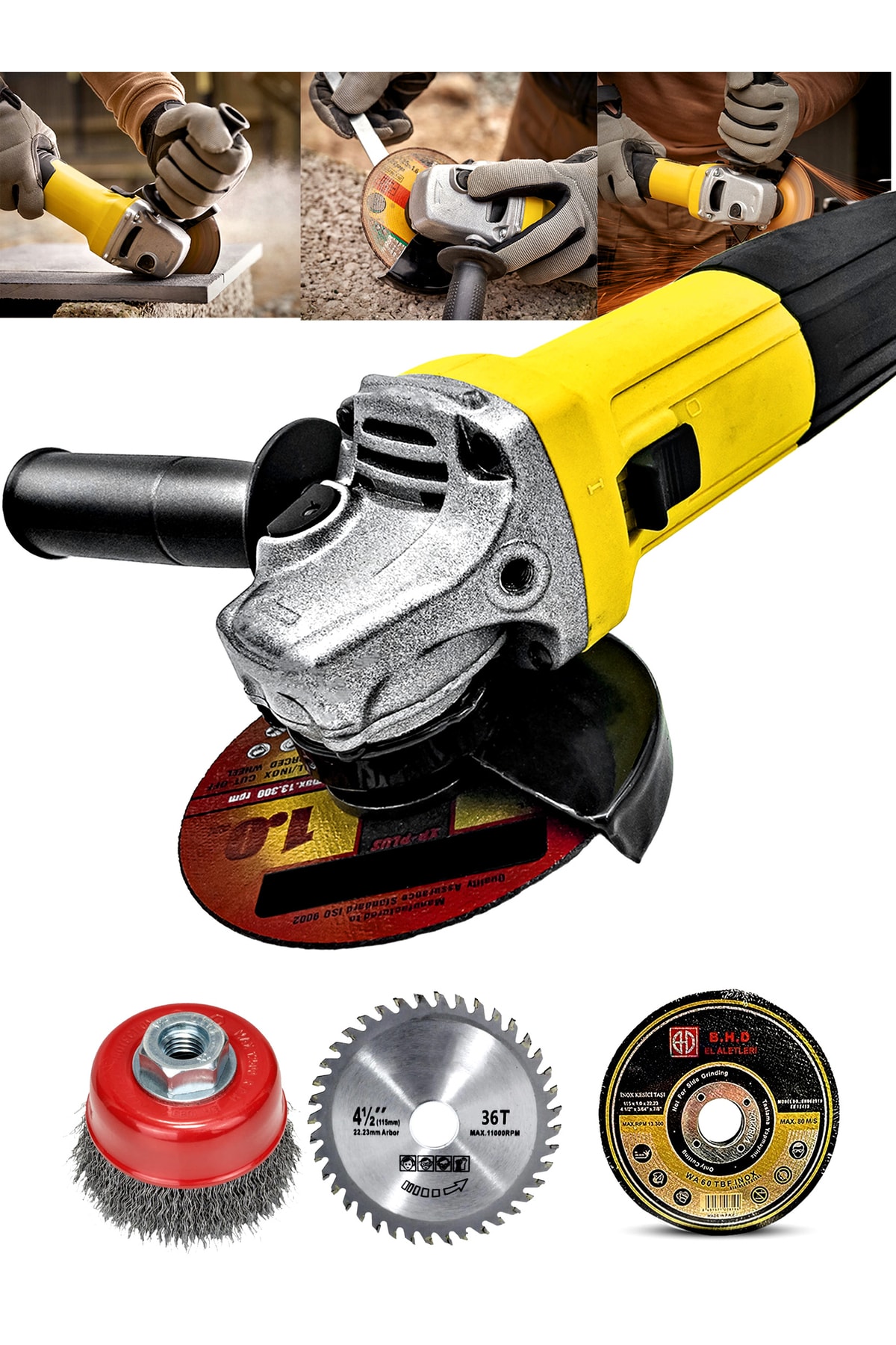 PROXTECH Full Set Metal Şanzuman Bakır Sargılı Bhd Avuç Içi Taşlama ...