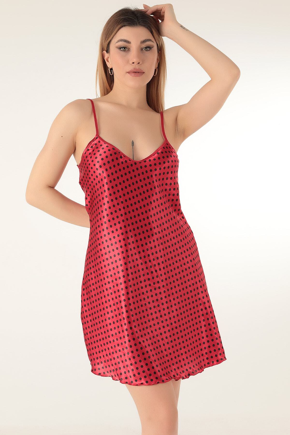 Miorre Ince Askılı Mini Saten Gecelik Fiyatı, Yorumları - Trendyol