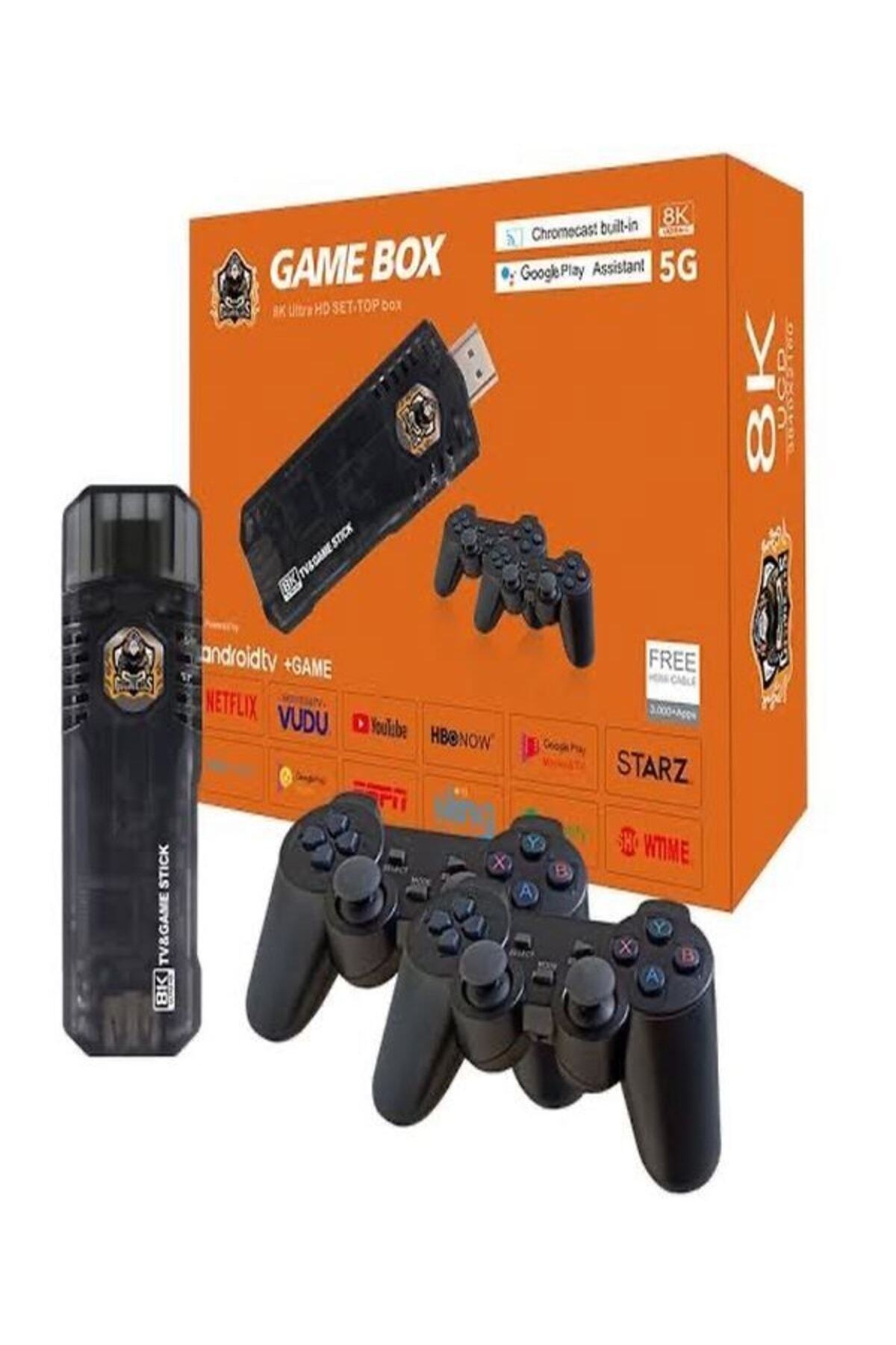 ULTRATEKNO 5g 8k Ultra Hd 64 Gb Tv Box + Game Box Android Tv + Oyun ...