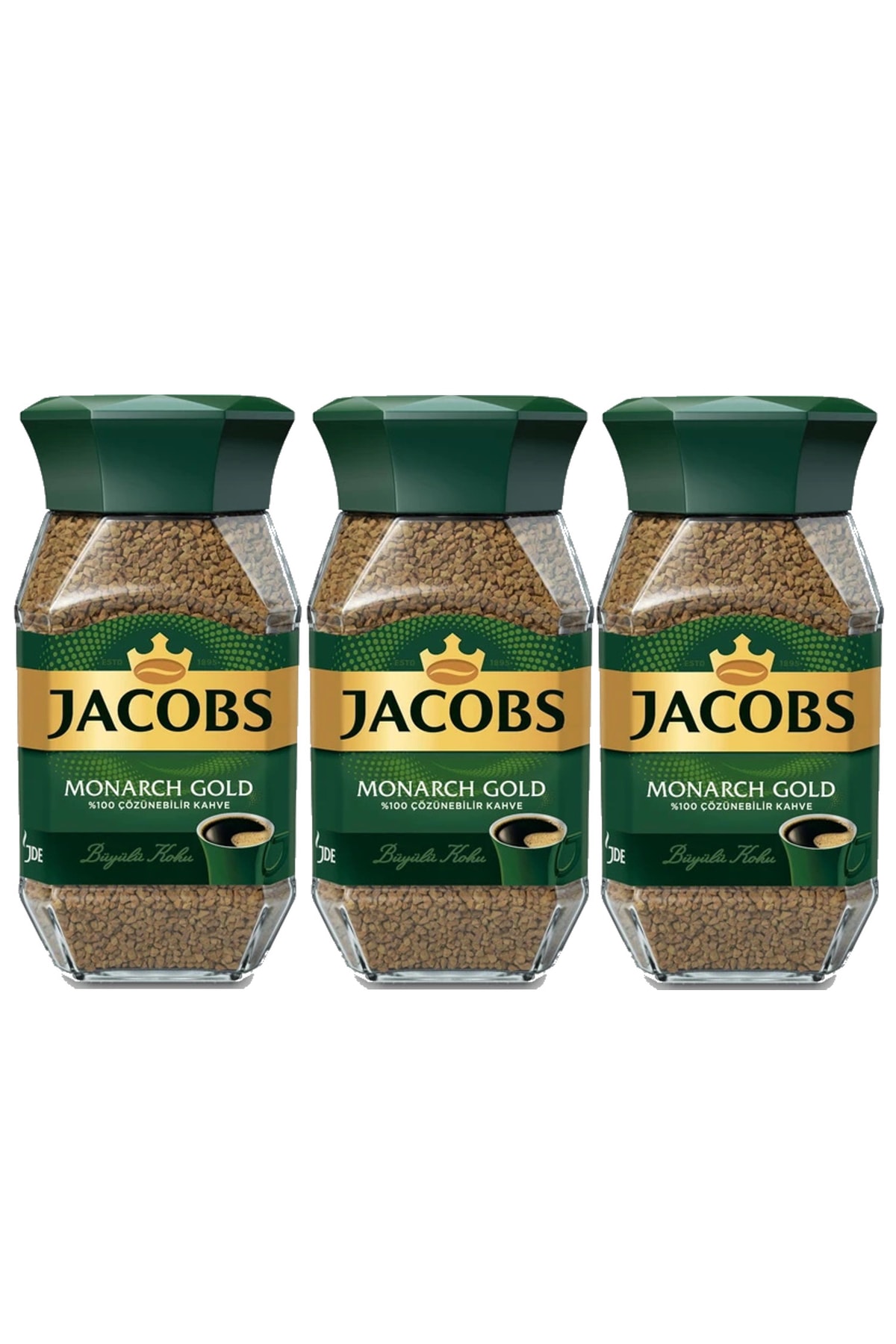 Jacobs Monarch Gold Çözünebilir Kahve 100 Gr Kavanoz ( 100 Gr X 3 Adet ...