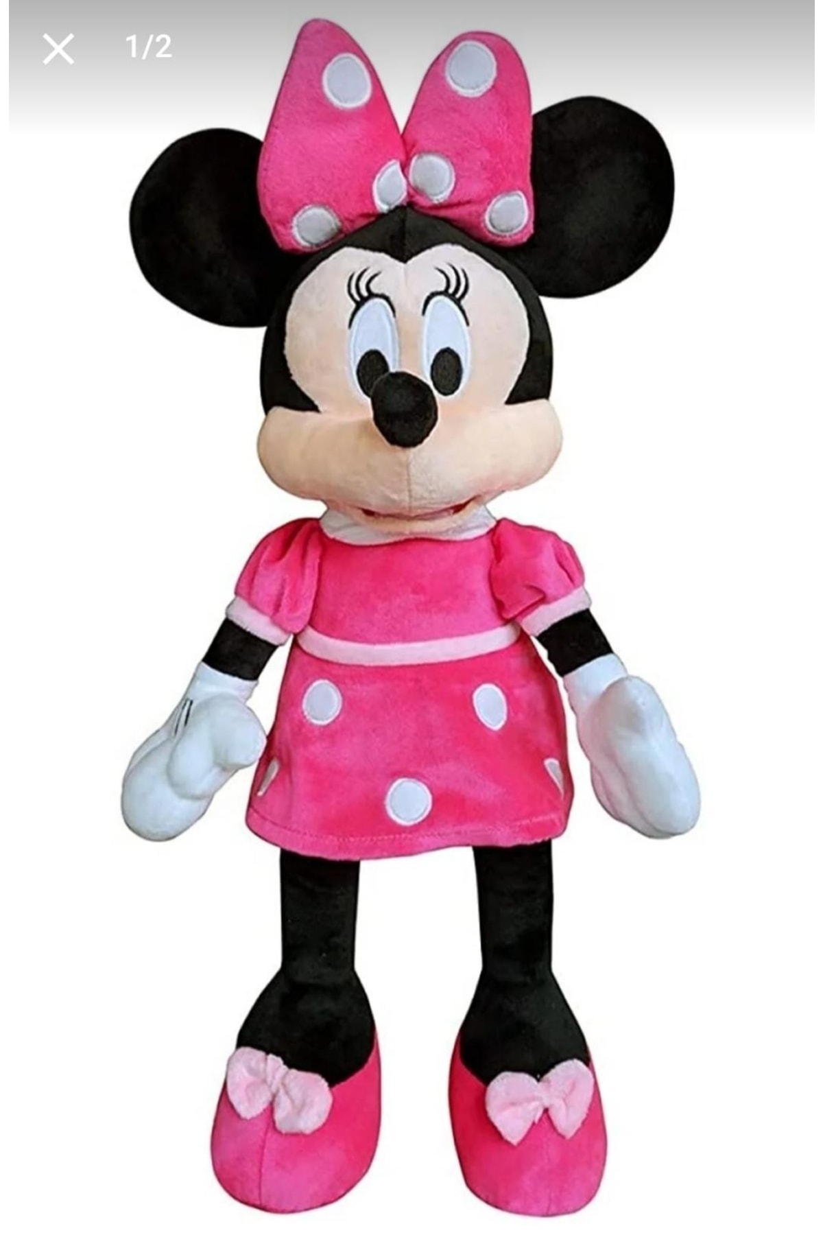 Hepsilazım 34 Cm. Miki Mini Mause Peluş Oyuncak Minnie Maus Ithal ...