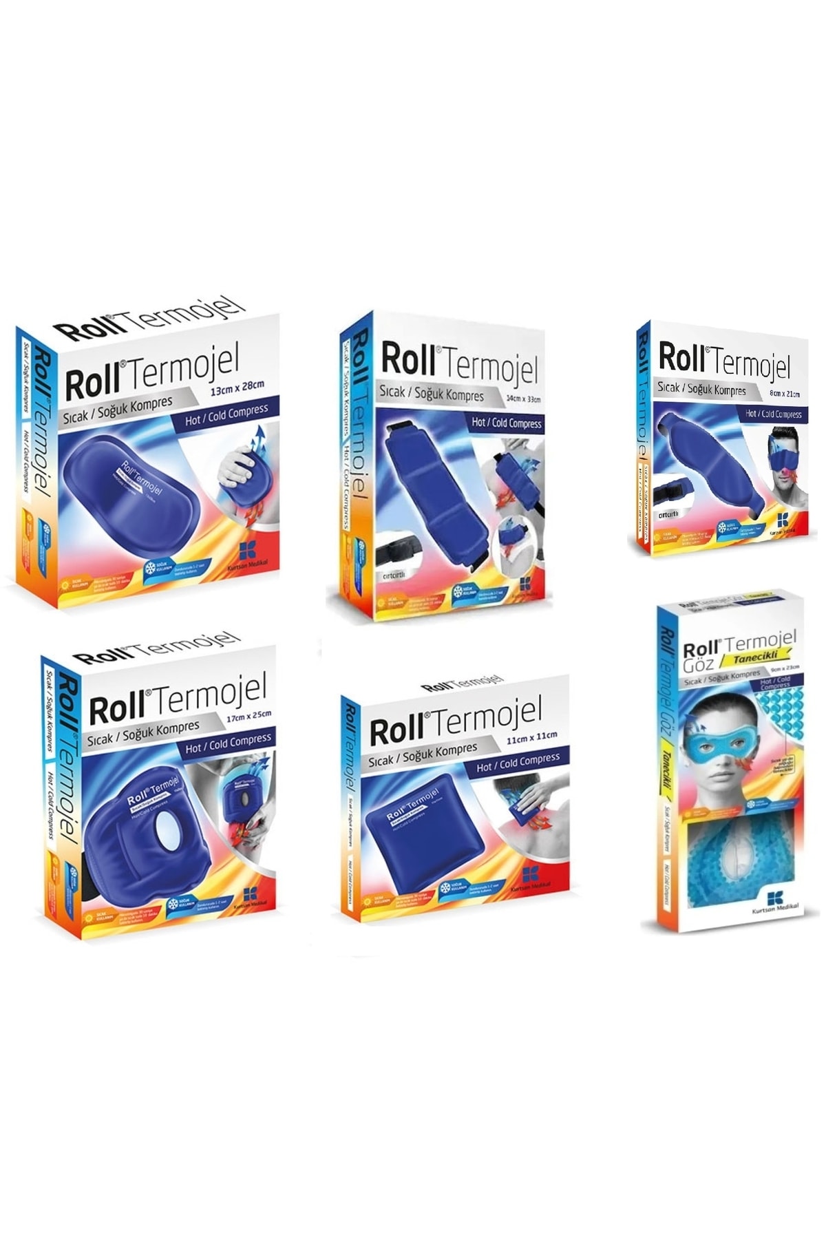 Roll Termojel Sıcak Soğuk Kompres Seti 6 Farklı Ürün Fiyatı, Yorumları ...