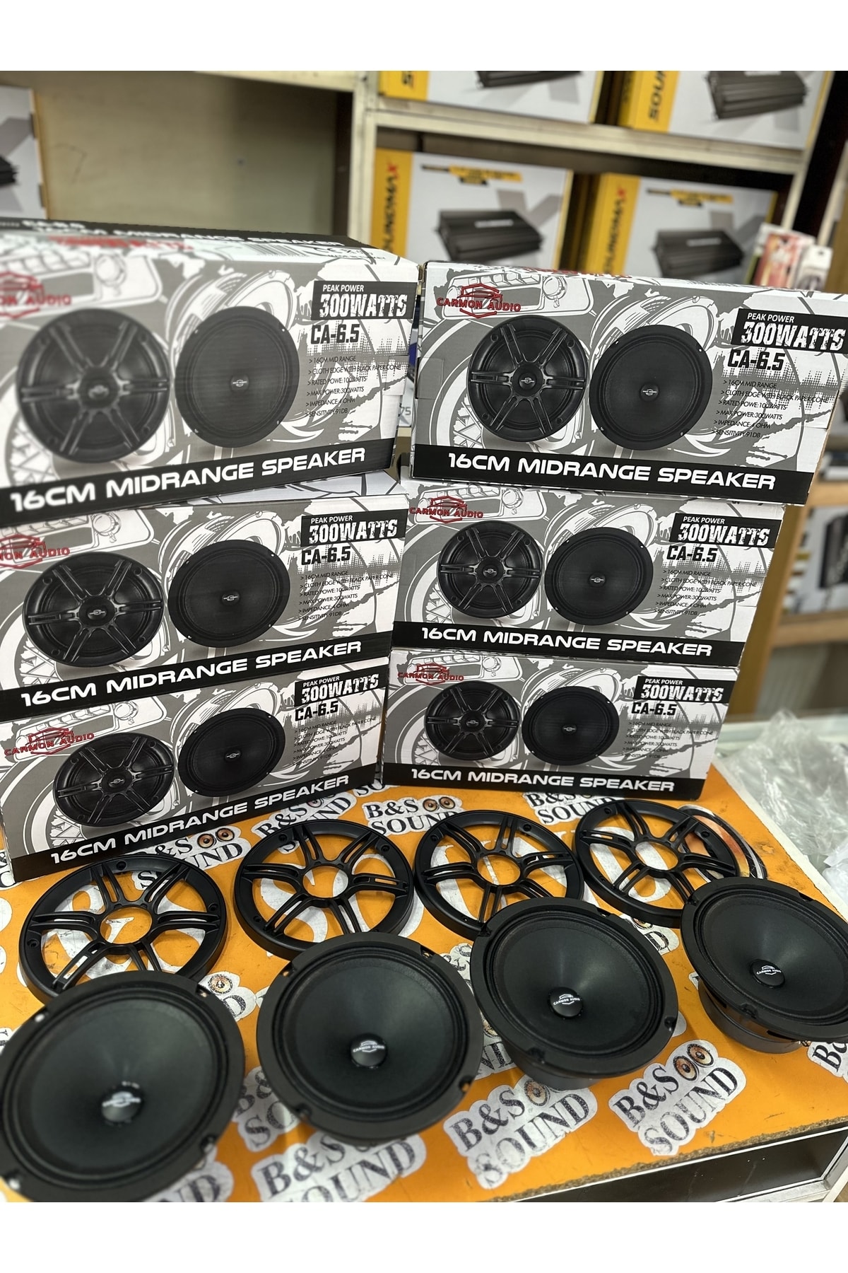 BL CARMON 16 Cm 2 Takim Midrange 4 Adet 300 Wat 100 Rms Kapakli - Fiyatı, Yorumları